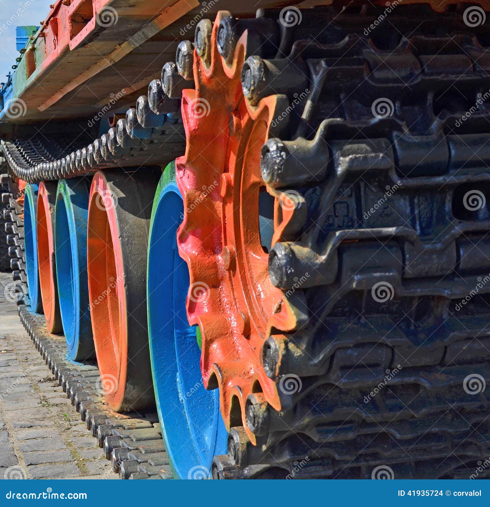 Military Tank Panzer Track Stock Photography | CartoonDealer.com #41935724