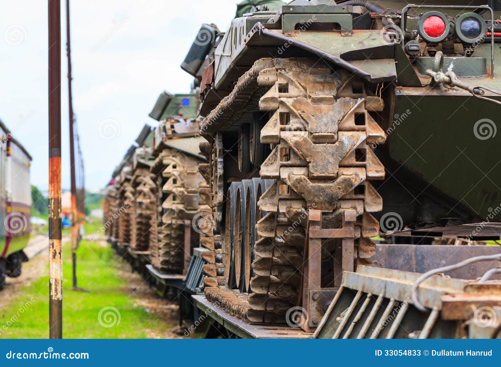 Military tanks. stock image. Image of transport, army - 33054833