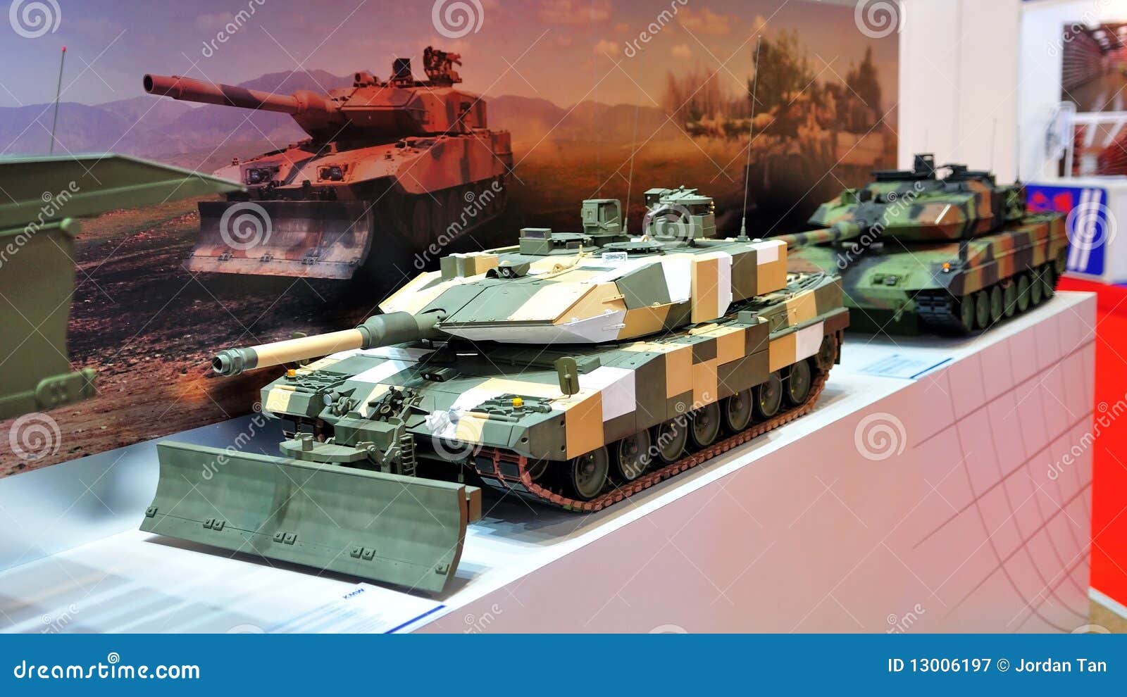 Military Tanks on Display at Singapore Airshow Editorial Photography ...