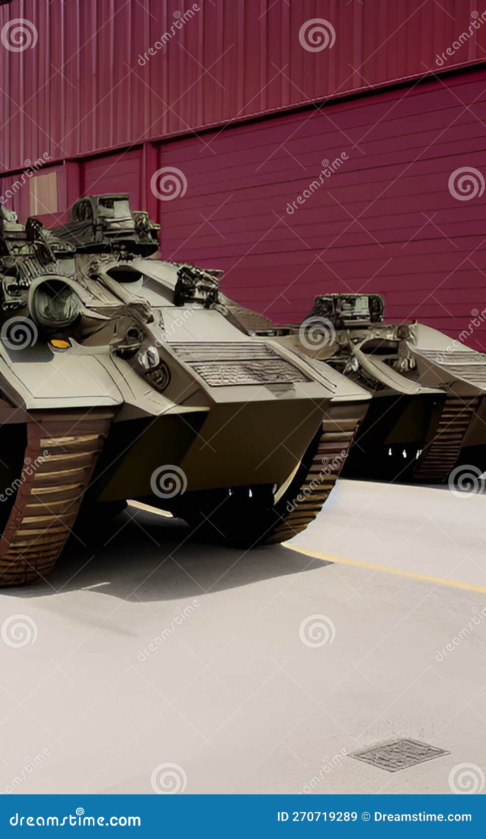 Military tanks moving stock illustration. Illustration of kill - 270719289