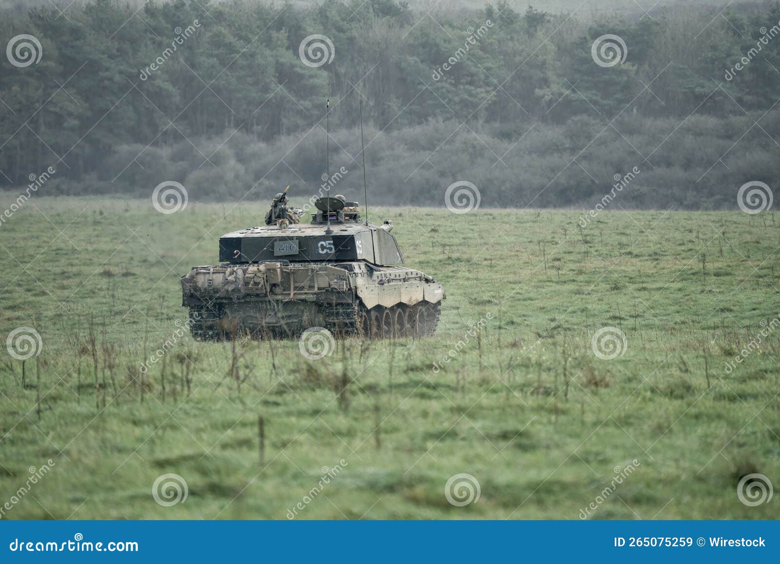 Military Tanks Moving in a Field Stock Image - Image of army, battle ...