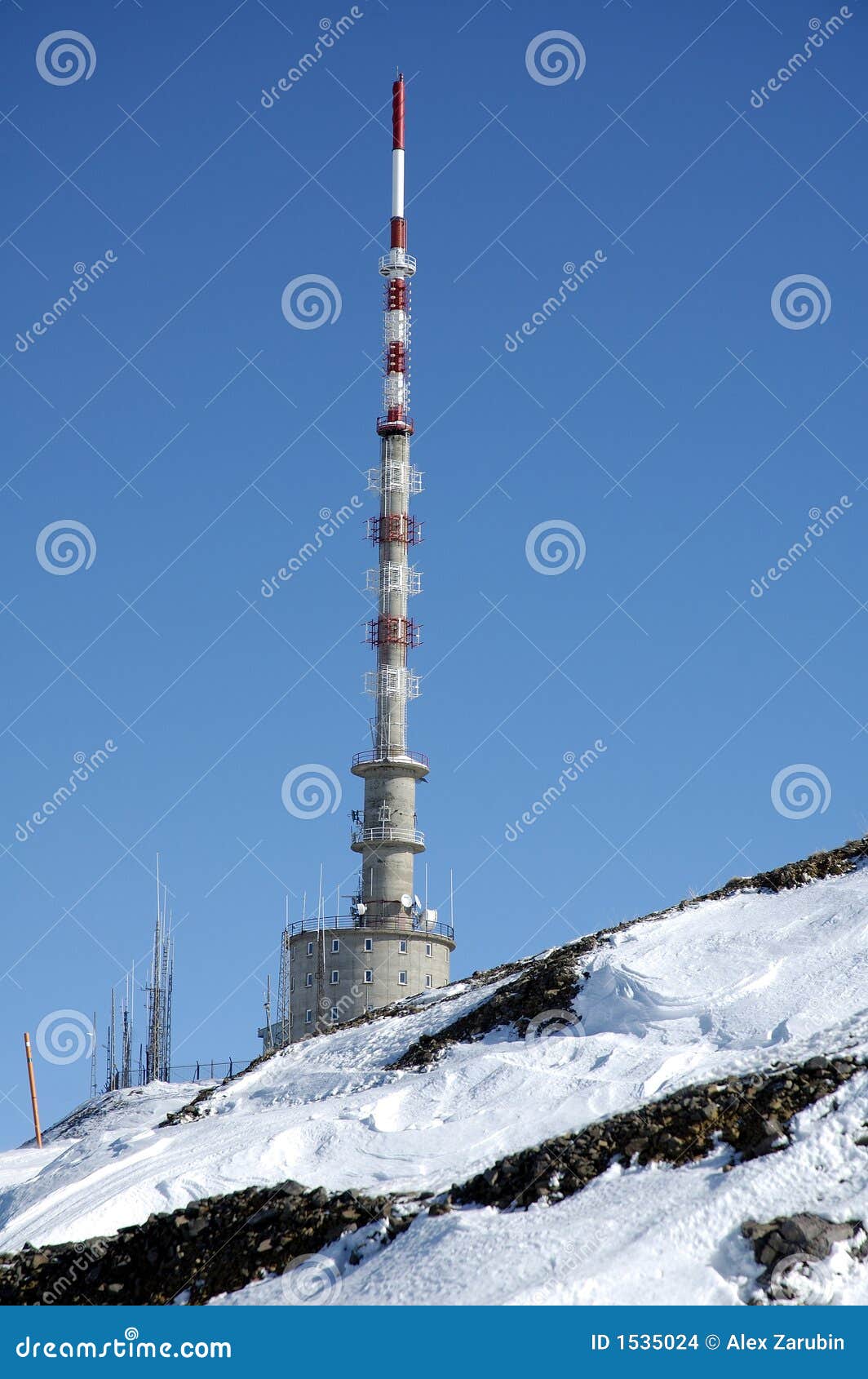 Military tower in mount stock photo. Image of clear, ecoligical - 1535024