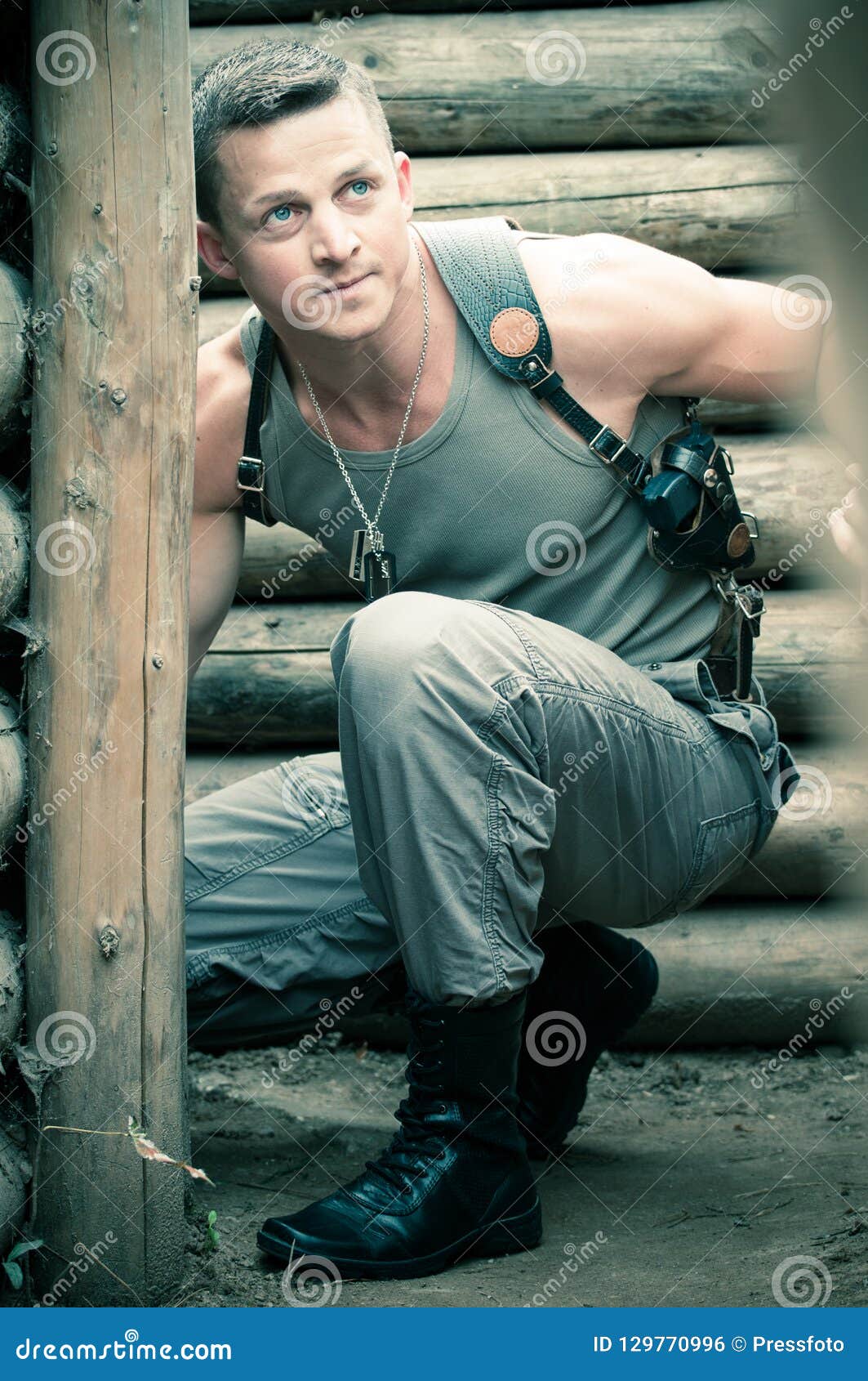 Military training stock photo. Image of camp, battlefield - 129770996