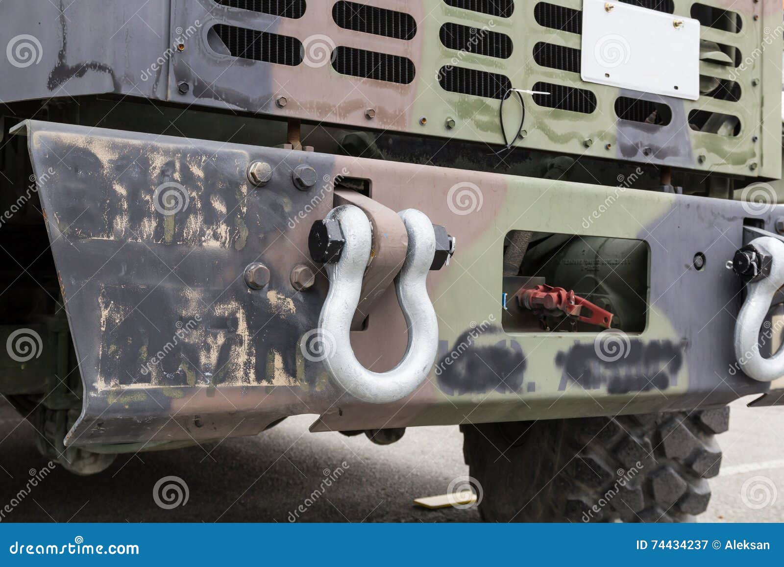 Military truck bumper stock image. Image of front, vehicle - 74434237
