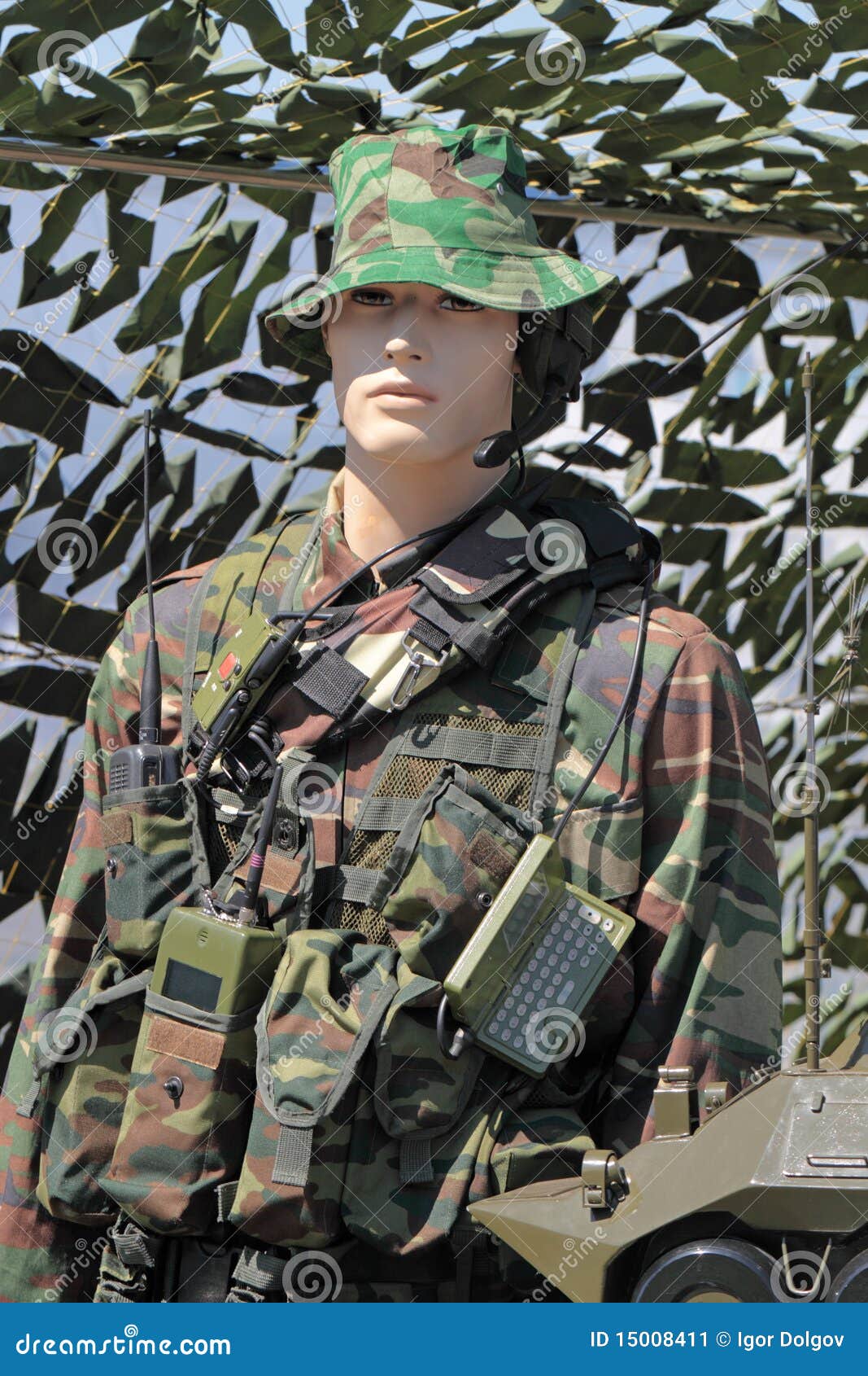 Military Uniform on a Dummy. Editorial Photo - Image of commercial ...