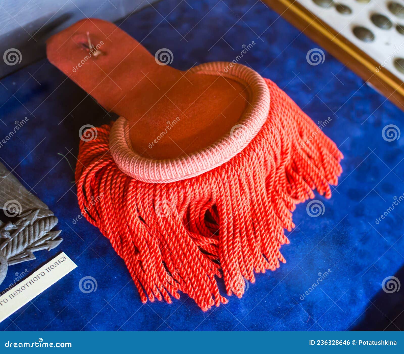 Military Uniform Epaulets from the Crimean War Editorial Photo - Image ...