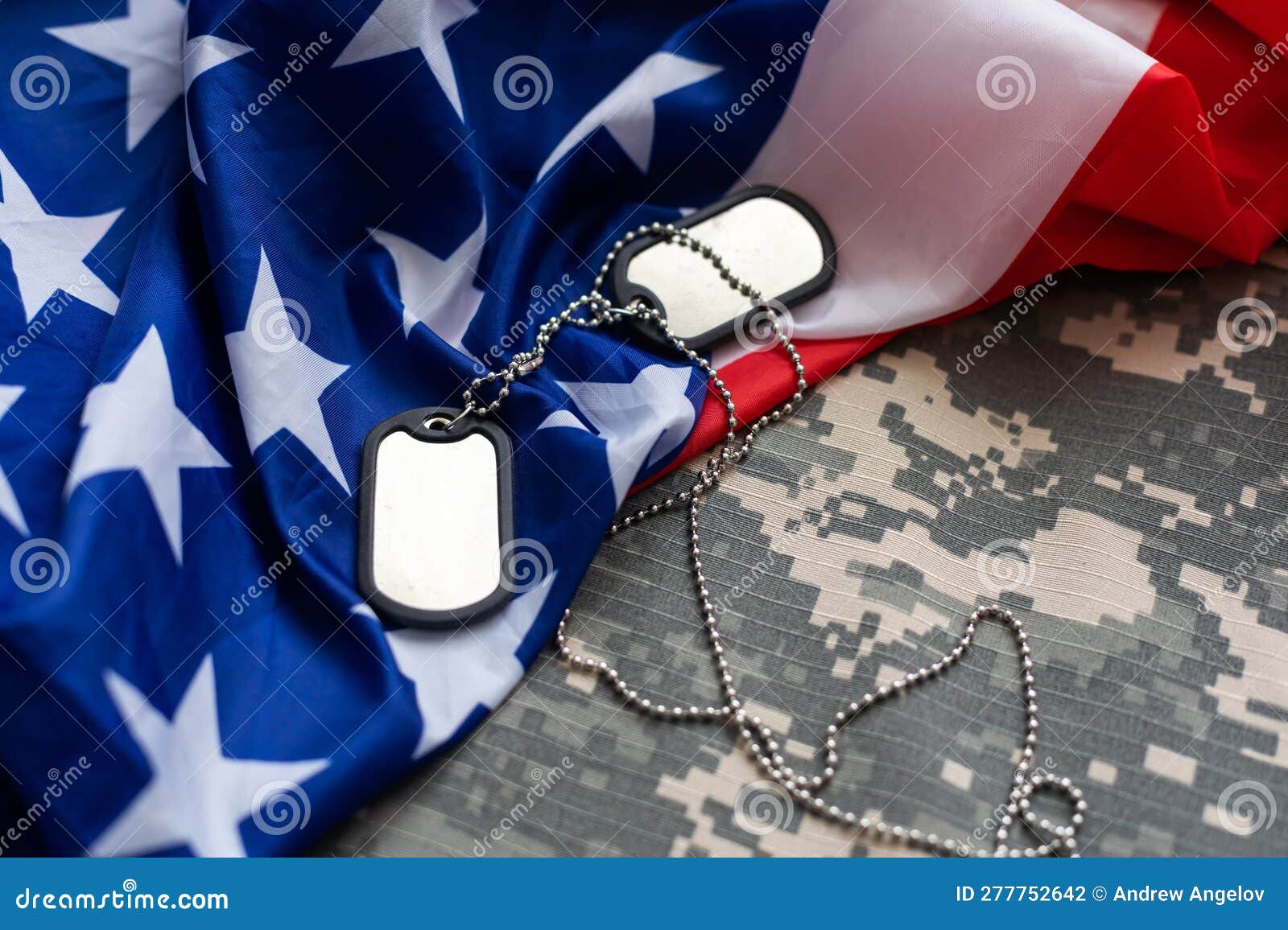 Military Uniform, Flag of the USA Stock Photo - Image of combat ...