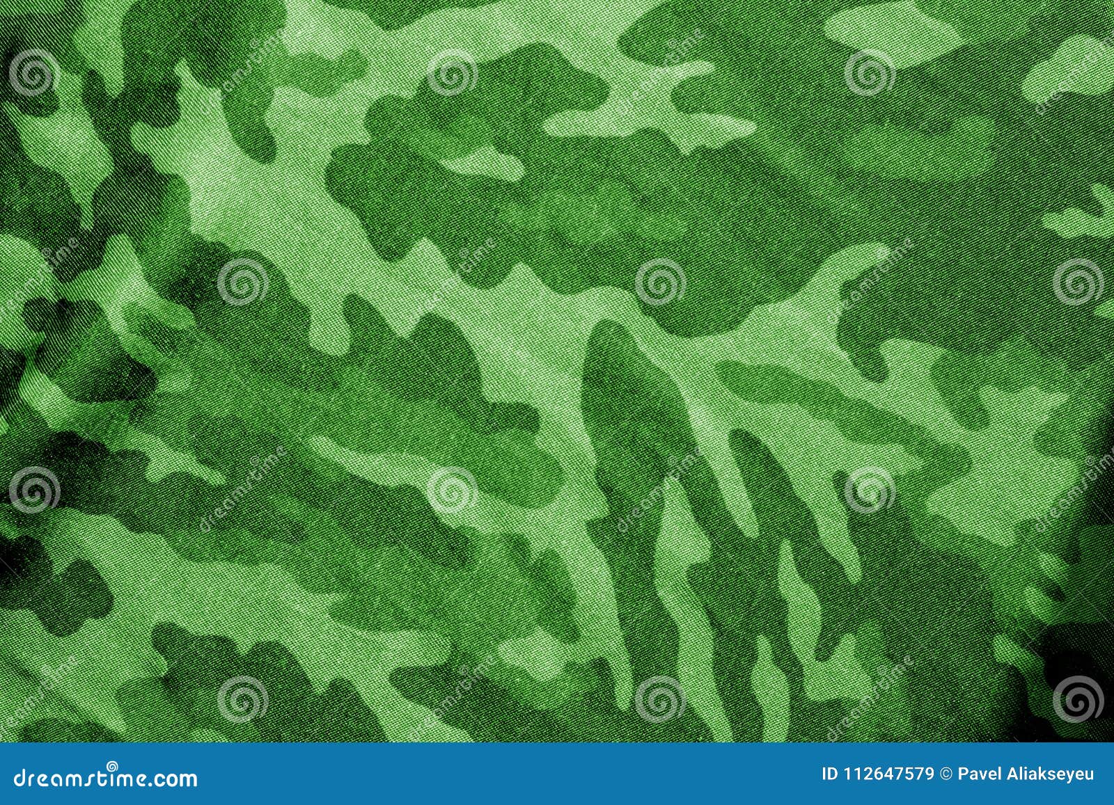 Military Uniform Pattern in Green Tone. Stock Illustration ...