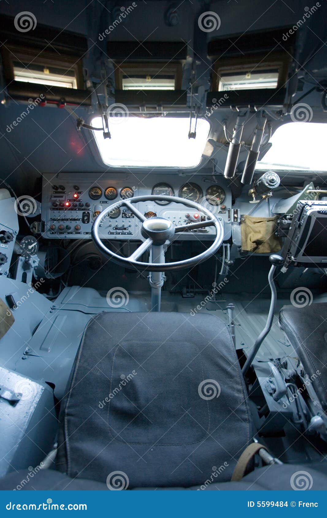 Military Vehicle, Inside View Stock Photo - Image of combat, tank: 5599484
