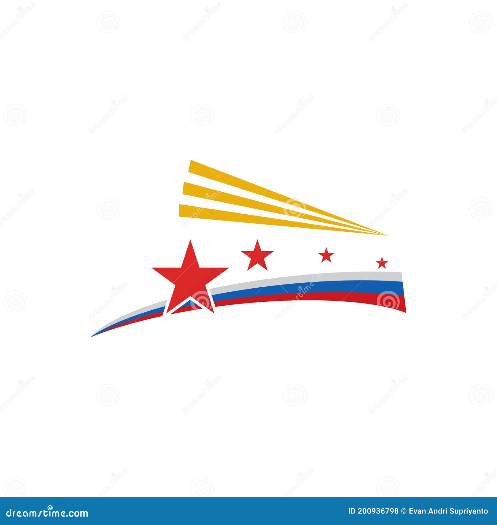 Military Wave Logo Template Vector Symbol Stock Vector - Illustration ...