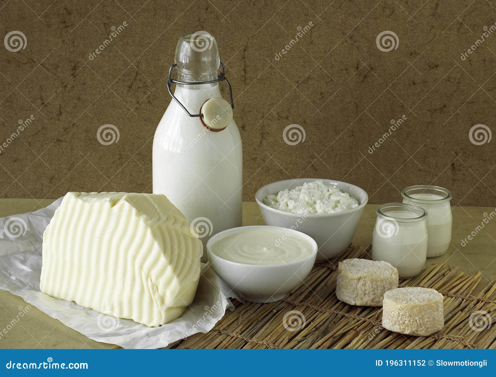 Milk Based Products, Milk, Double Cream, Yoghurt, Soft Cheese, Butter ...