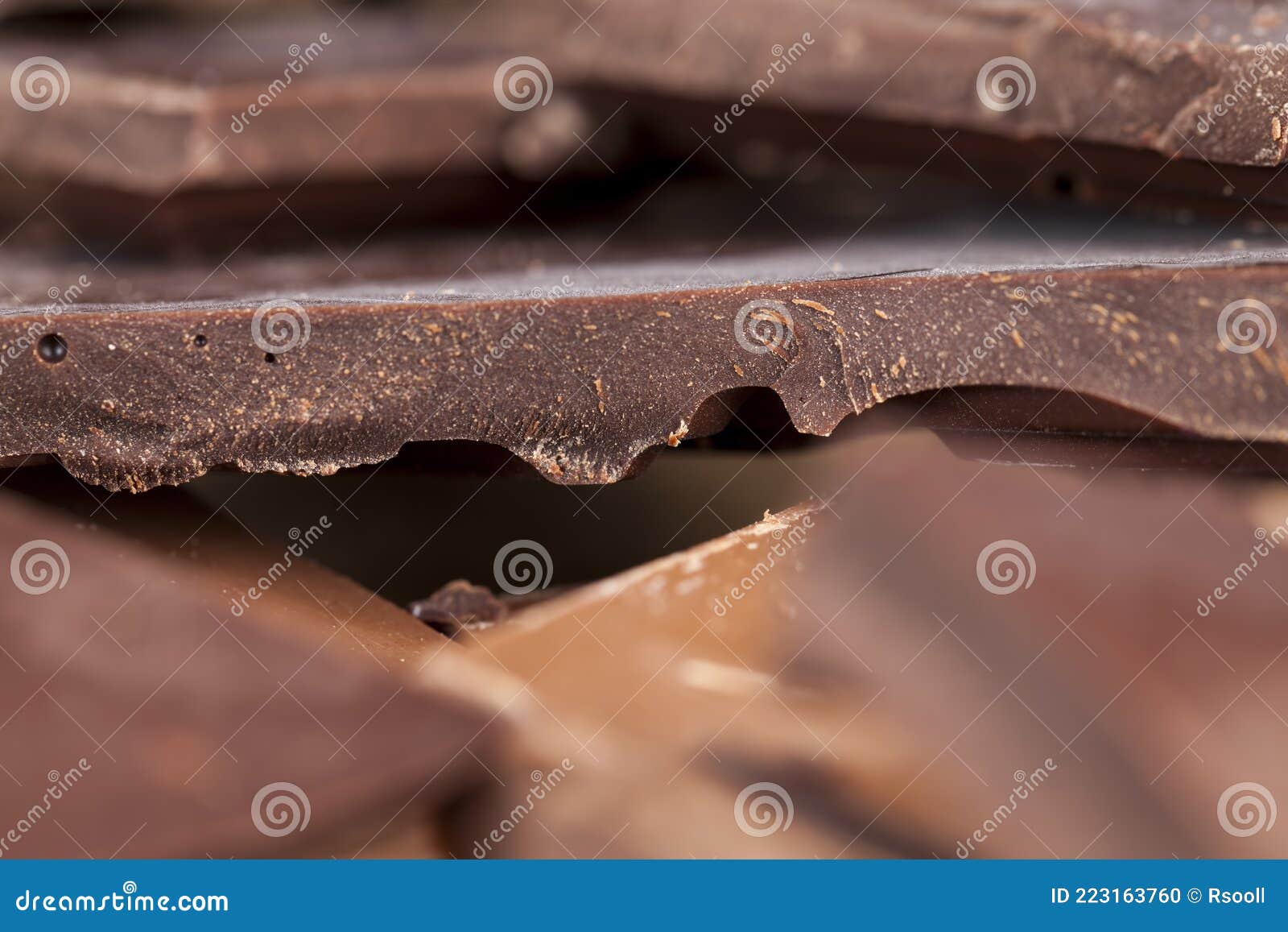 Chocolate of Different Types Stock Photo - Image of delicious ...