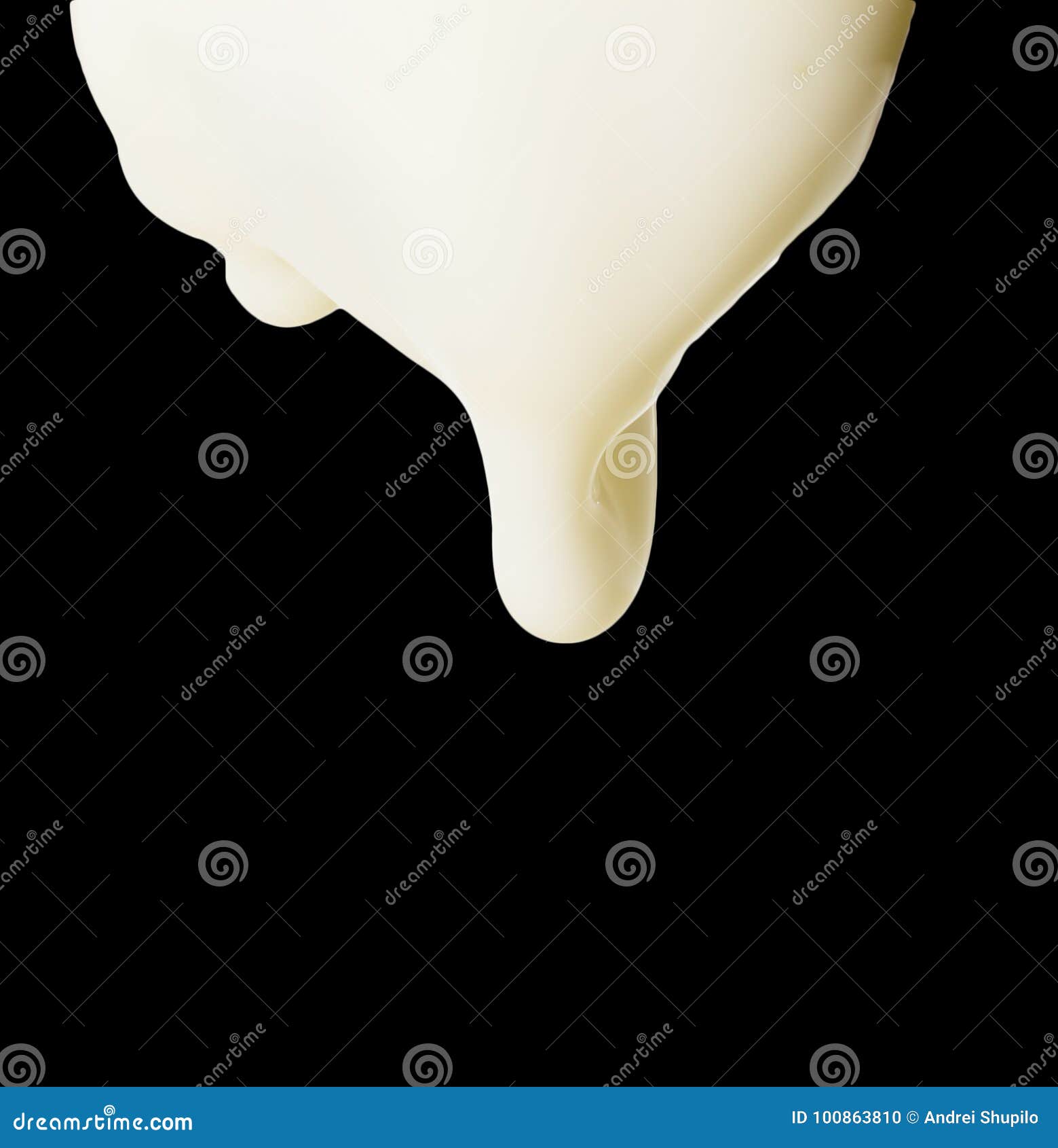Milk on a black background stock photo. Image of healthy - 100863810