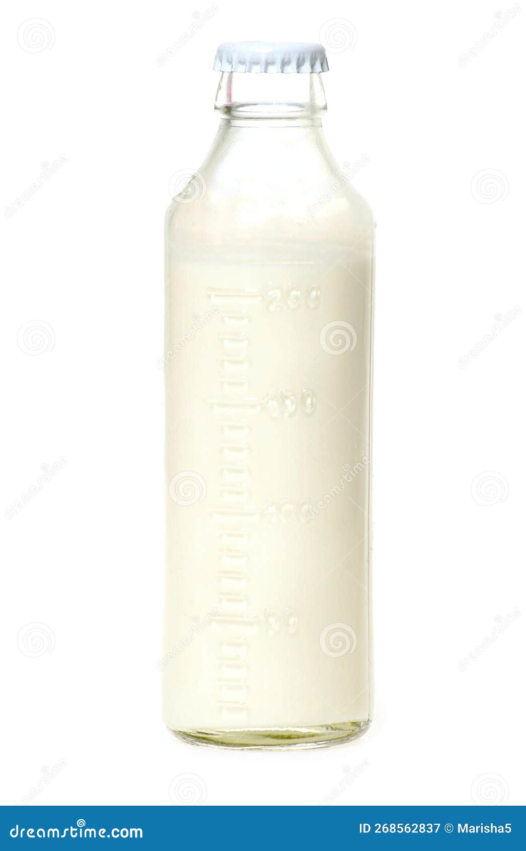 Milk bottle stock image. Image of natural, nutritious - 268562837