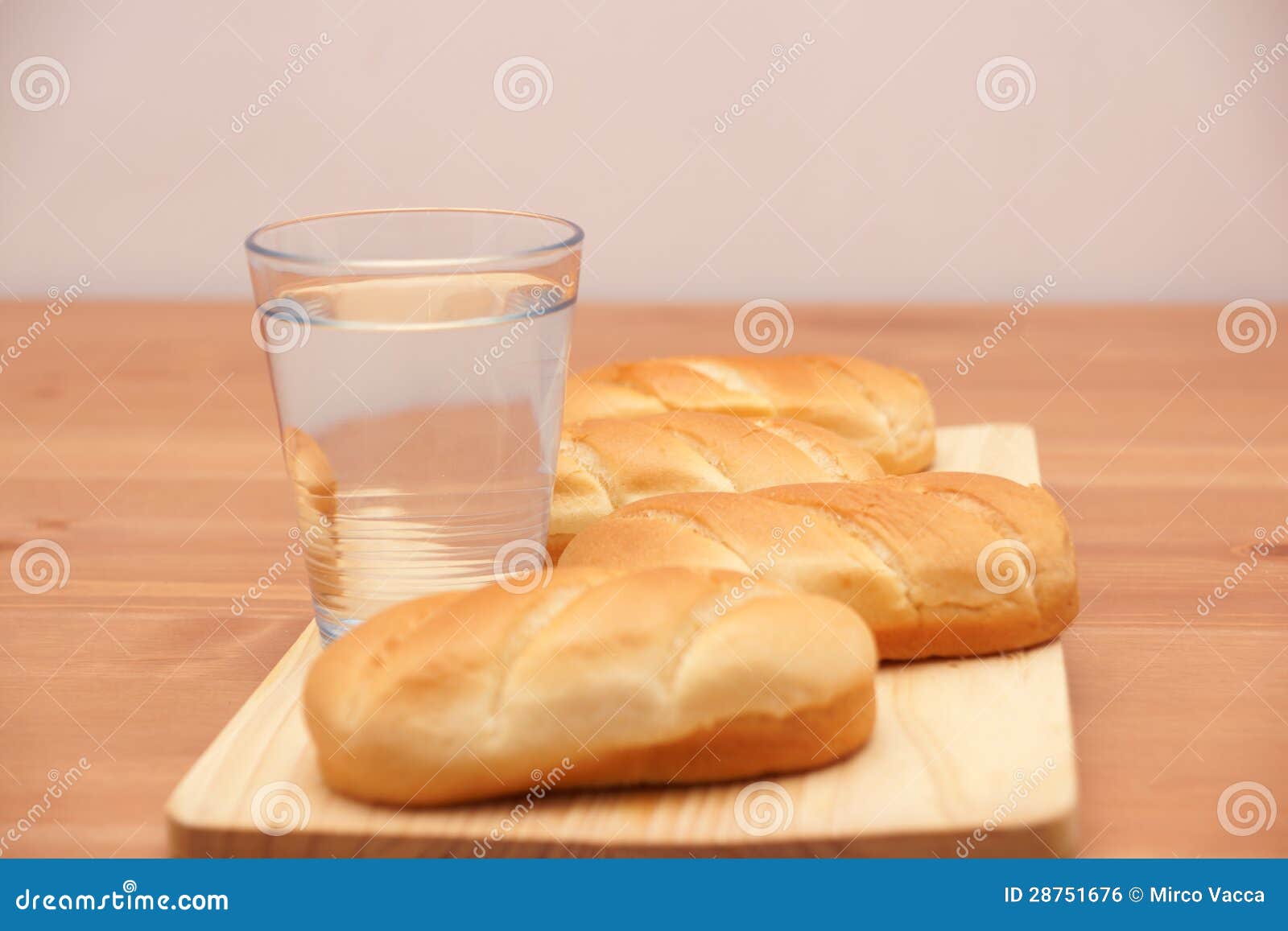 Milk bread and water stock photo. Image of food, glass - 28751676