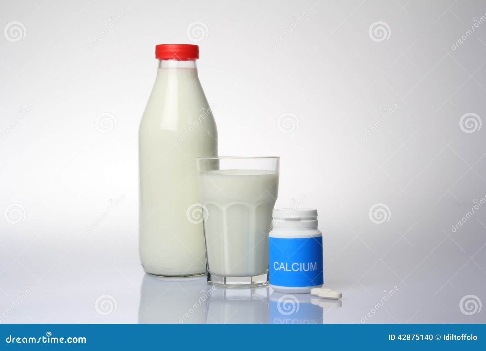 Milk and Calcium stock photo. Image of bone, lifestyle - 42875140