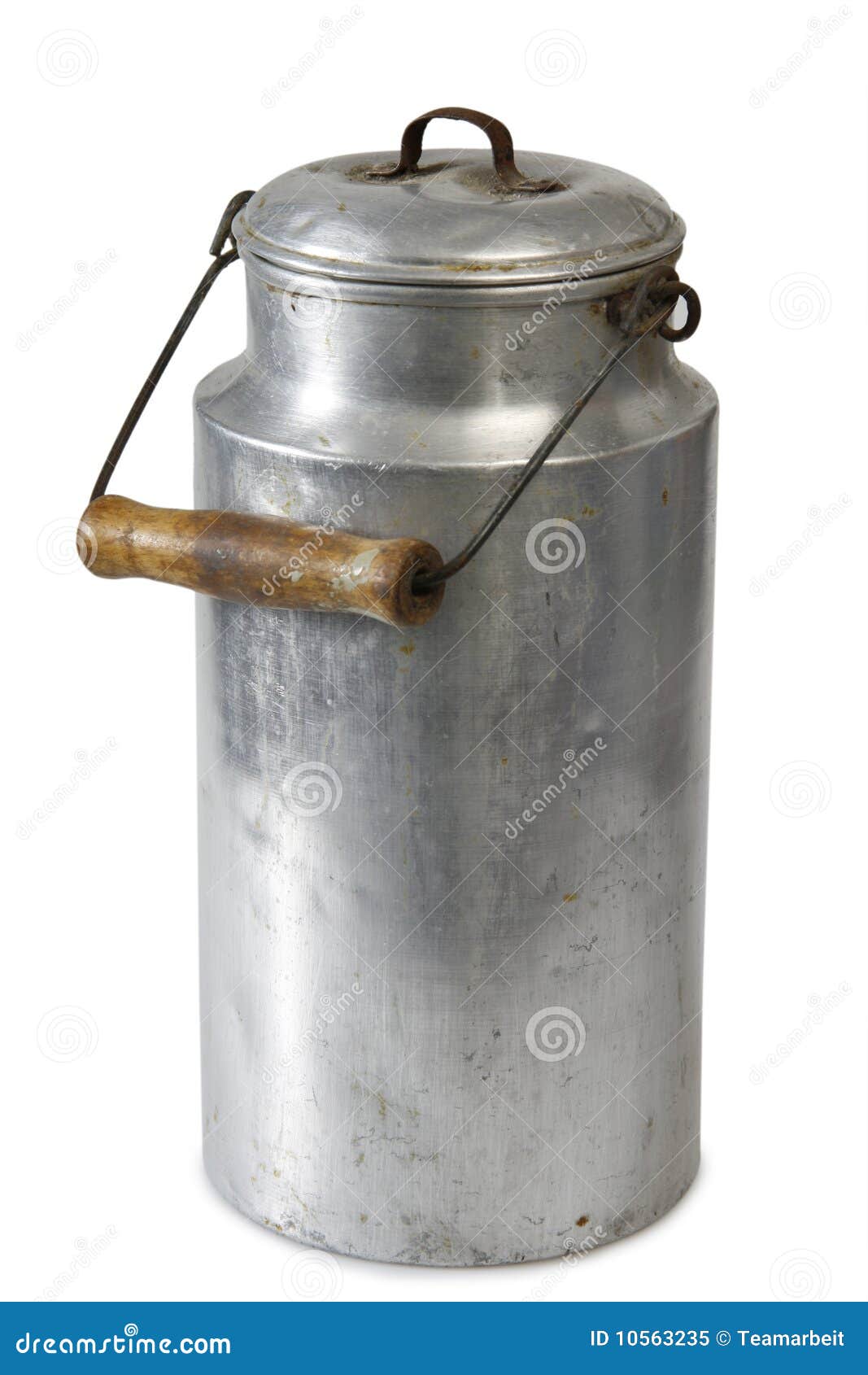 Milk can stock image. Image of farm, beverage, isolated - 10563235