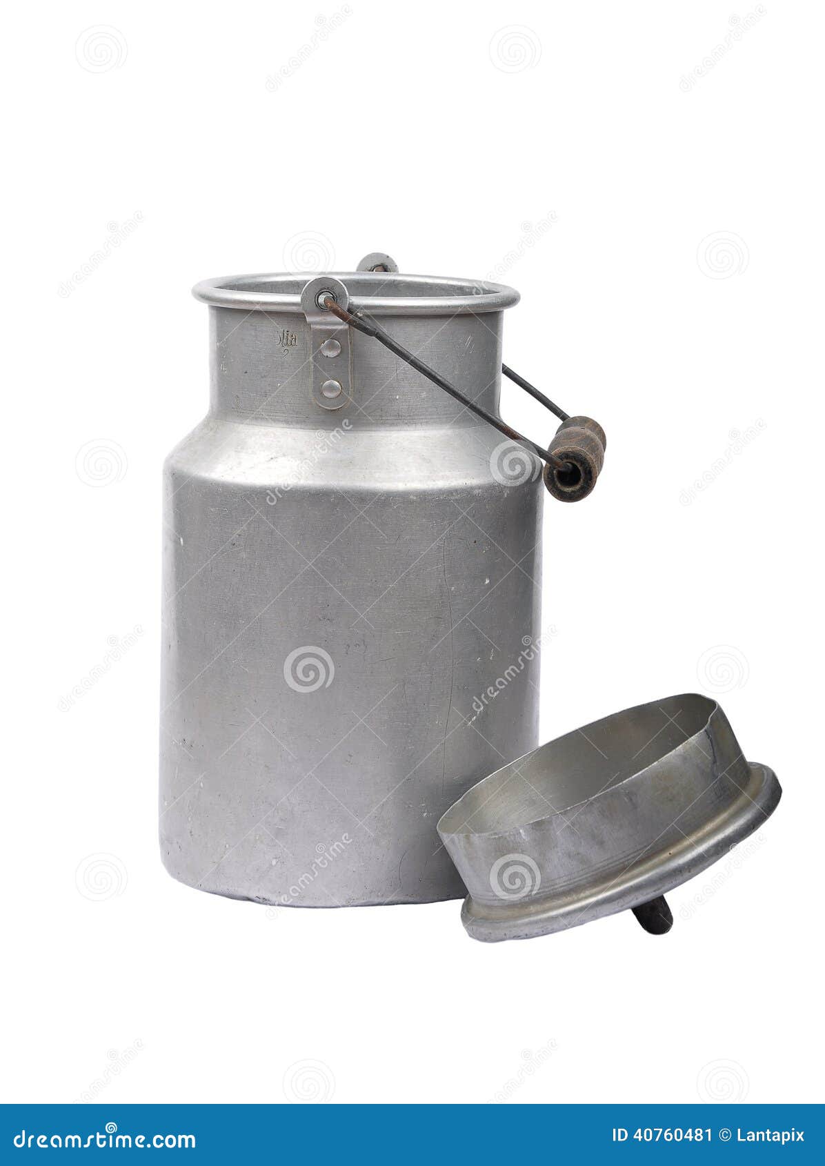Milk can open stock image. Image of rustic, nostalgia - 40760481