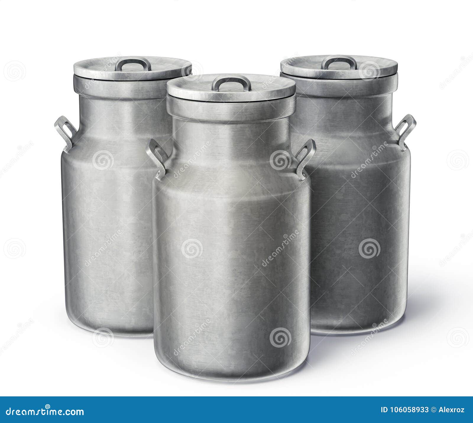 Cow, Milk Cans And Splash Milk, Logo Design. Dairy Farm, Milk Farm ...