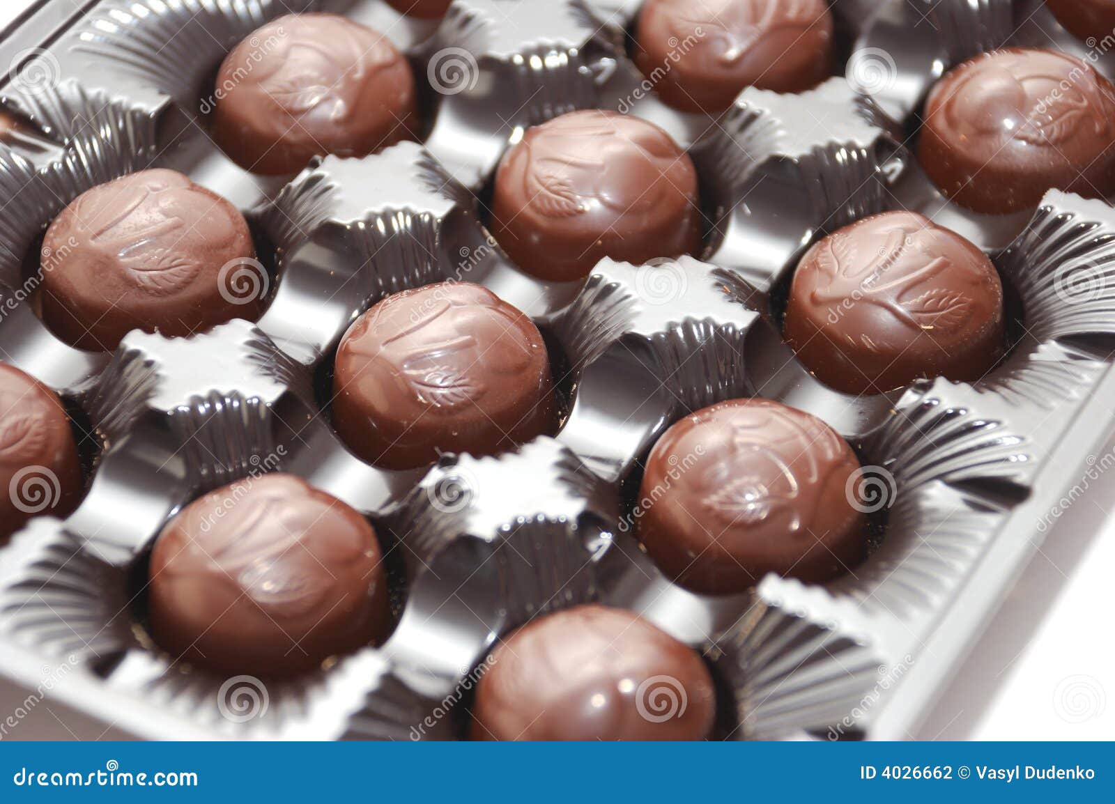 Milk chocolate candies stock photo. Image of addiction - 4026662