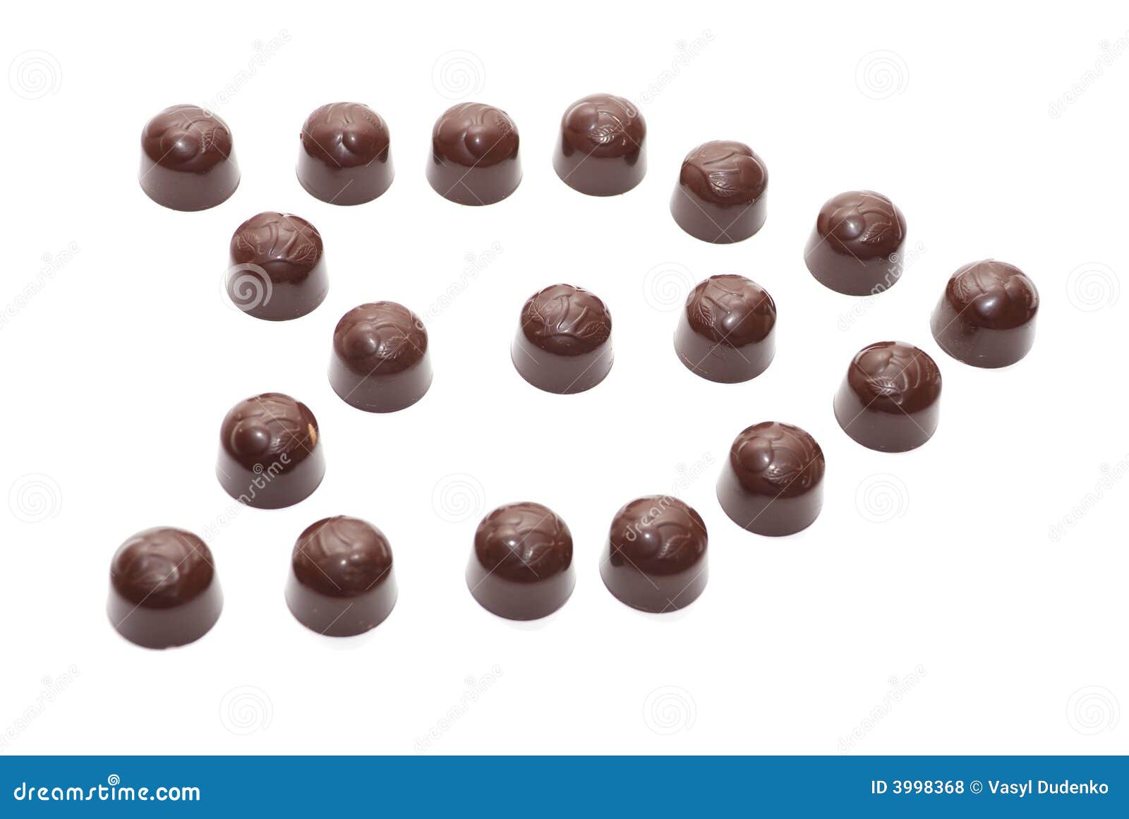 Milk Chocolate Candies Arrow Stock Photo - Image of indulgence, holiday ...