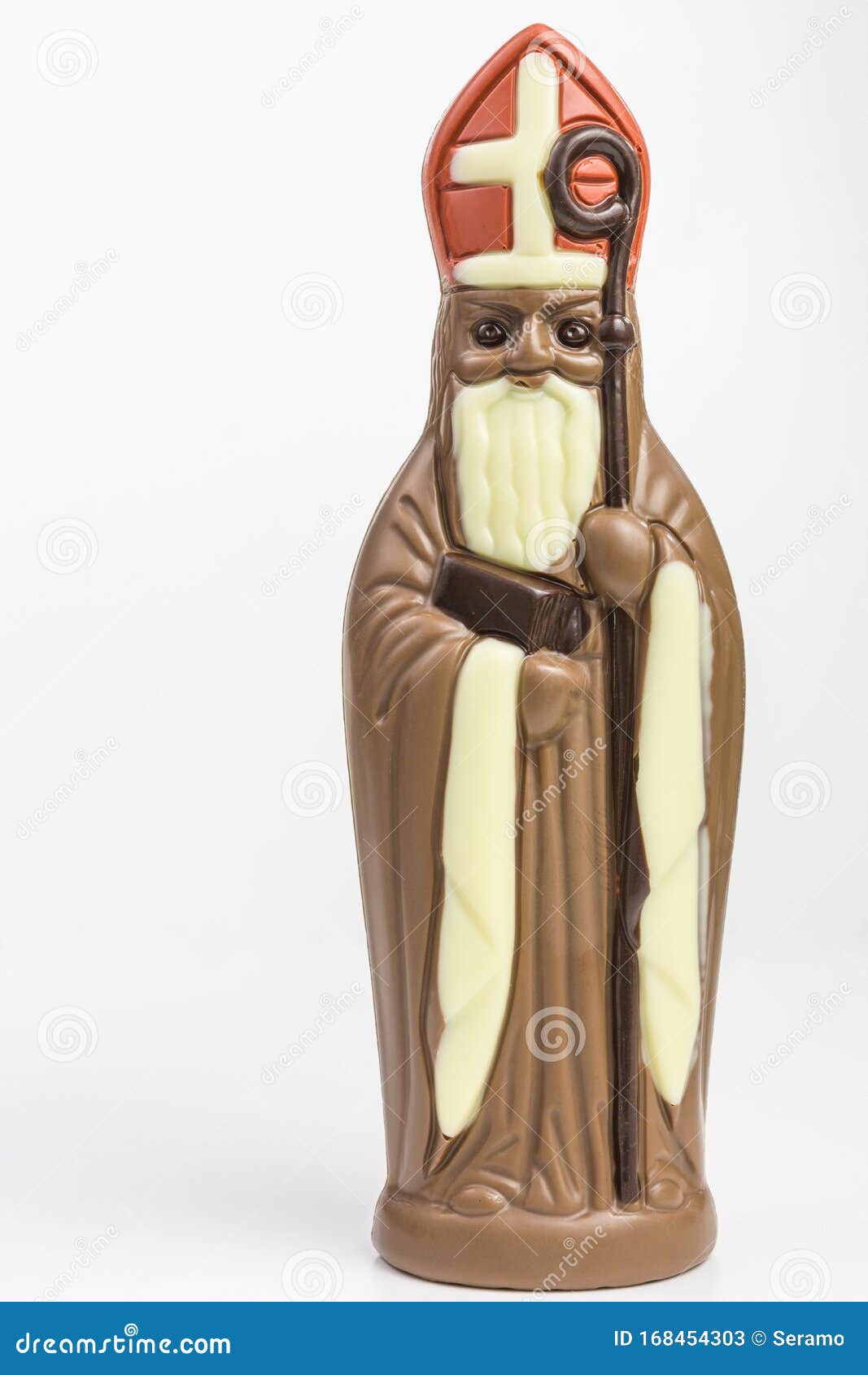 Chocolate St. Nicolas stock image. Image of confectionery - 168454303