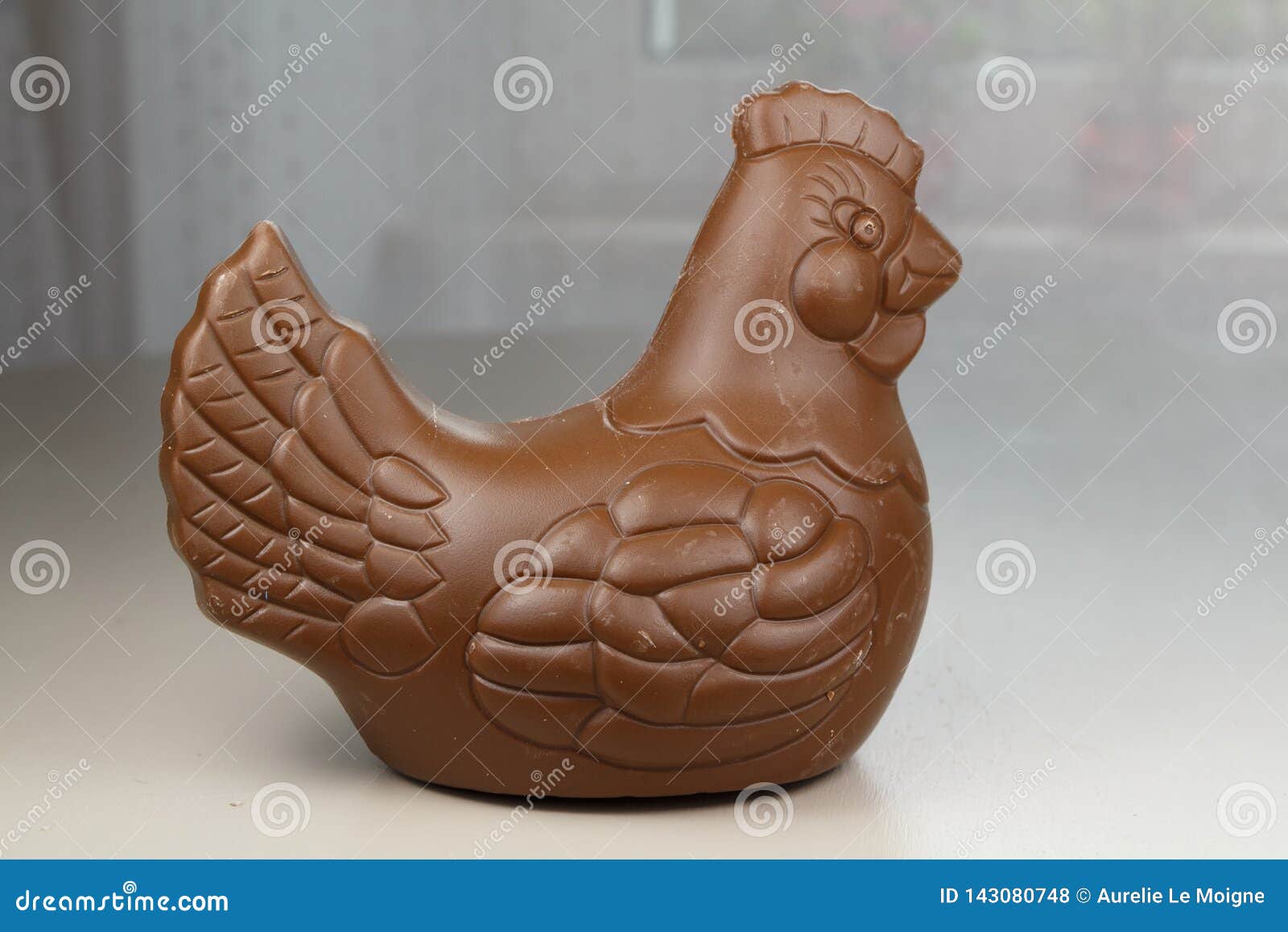 Chocolate Chicken for Easter Stock Photo - Image of festive, chicken ...