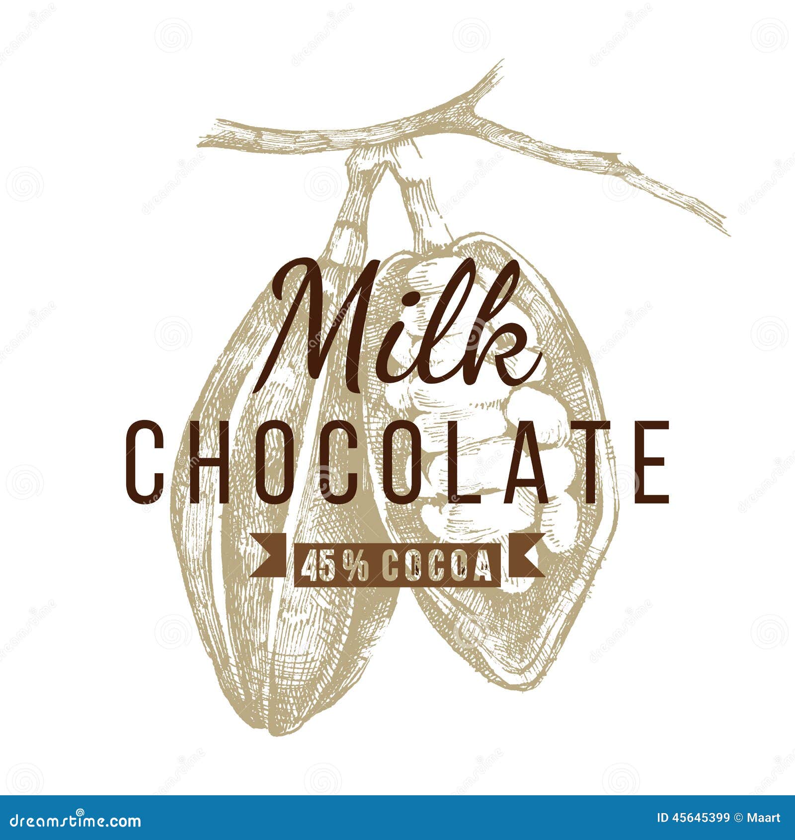Chocolate Logo Design Vector Illustration, Creative Chocolate Logo ...