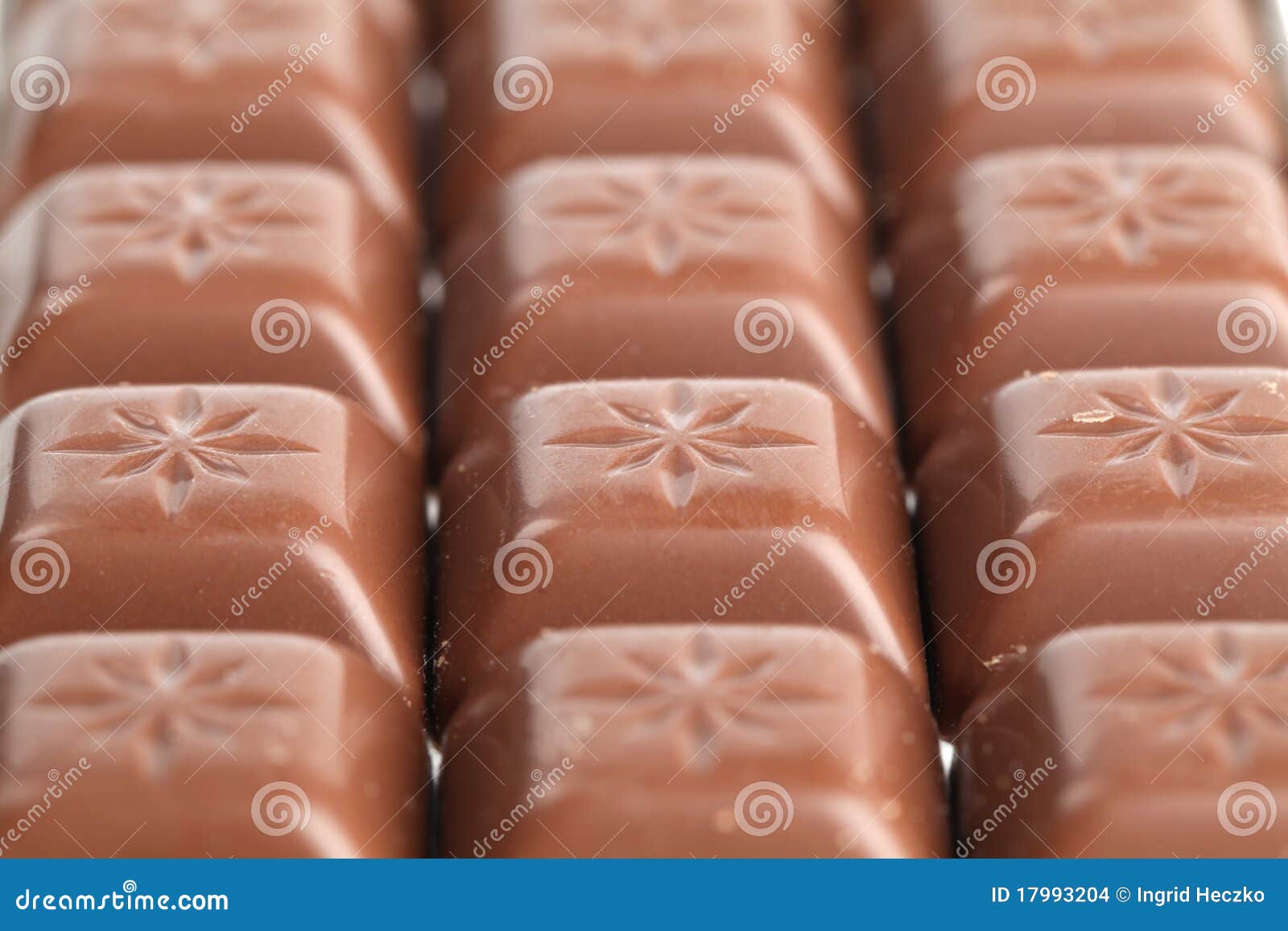 Milk chocolate pralines stock photo. Image of cocoa, horizontal - 17993204