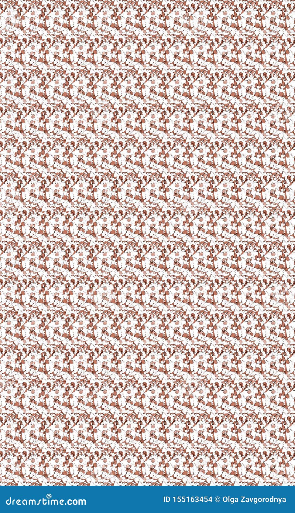 Milk Chocolate Seamless Pattern Stock Illustration - Illustration of ...