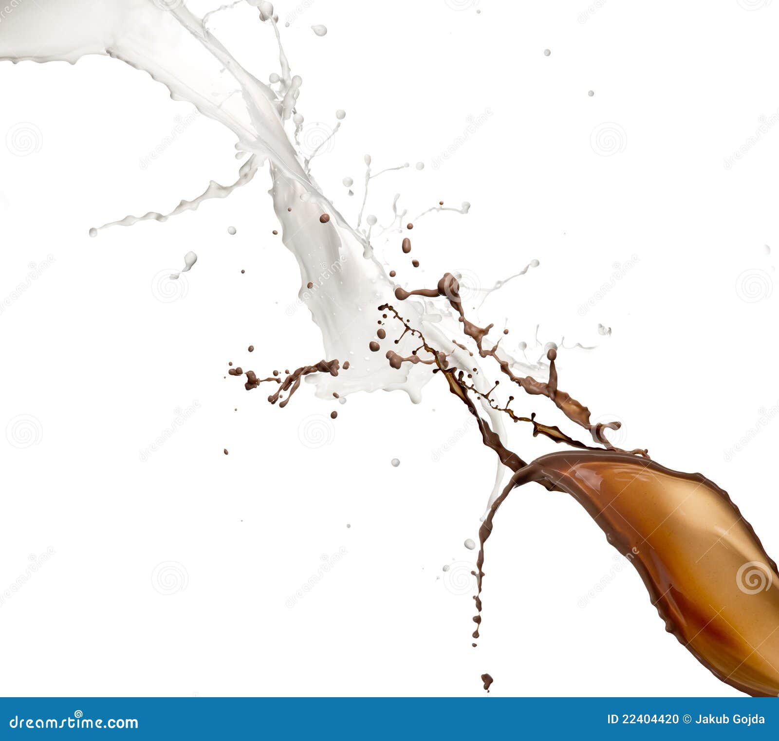 Milk and chocolate splash stock photo. Image of cocoa - 22404420