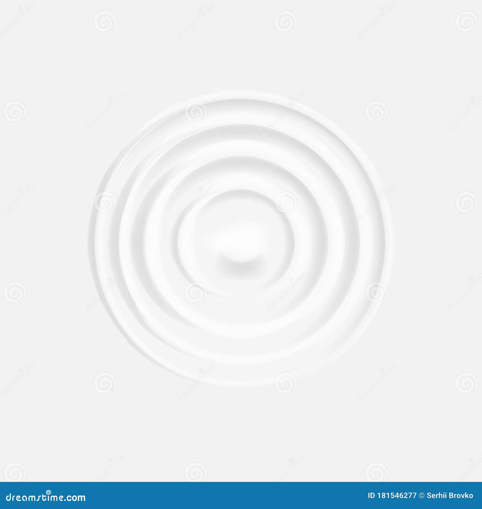 Circle Ripple Water Drop Texture Isolated On Transparent Background ...