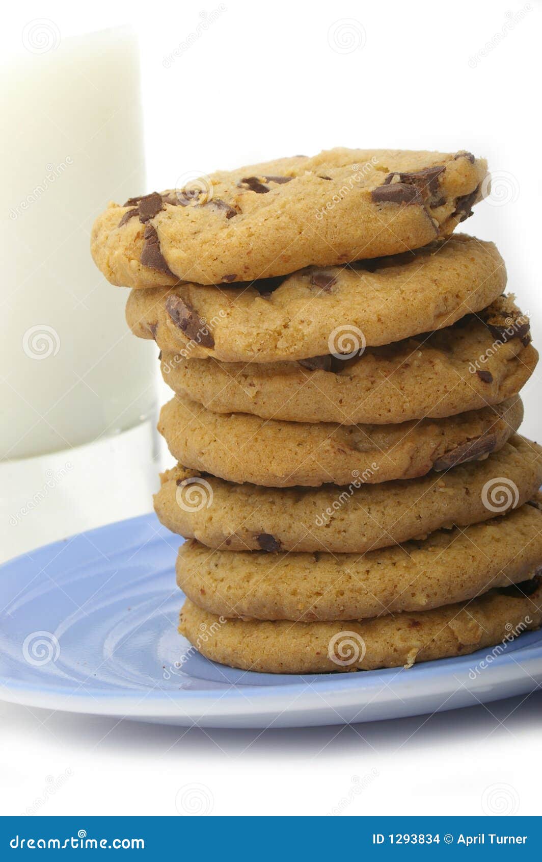 Milk & Cookies stock photo. Image of delicious, sweet - 1293834