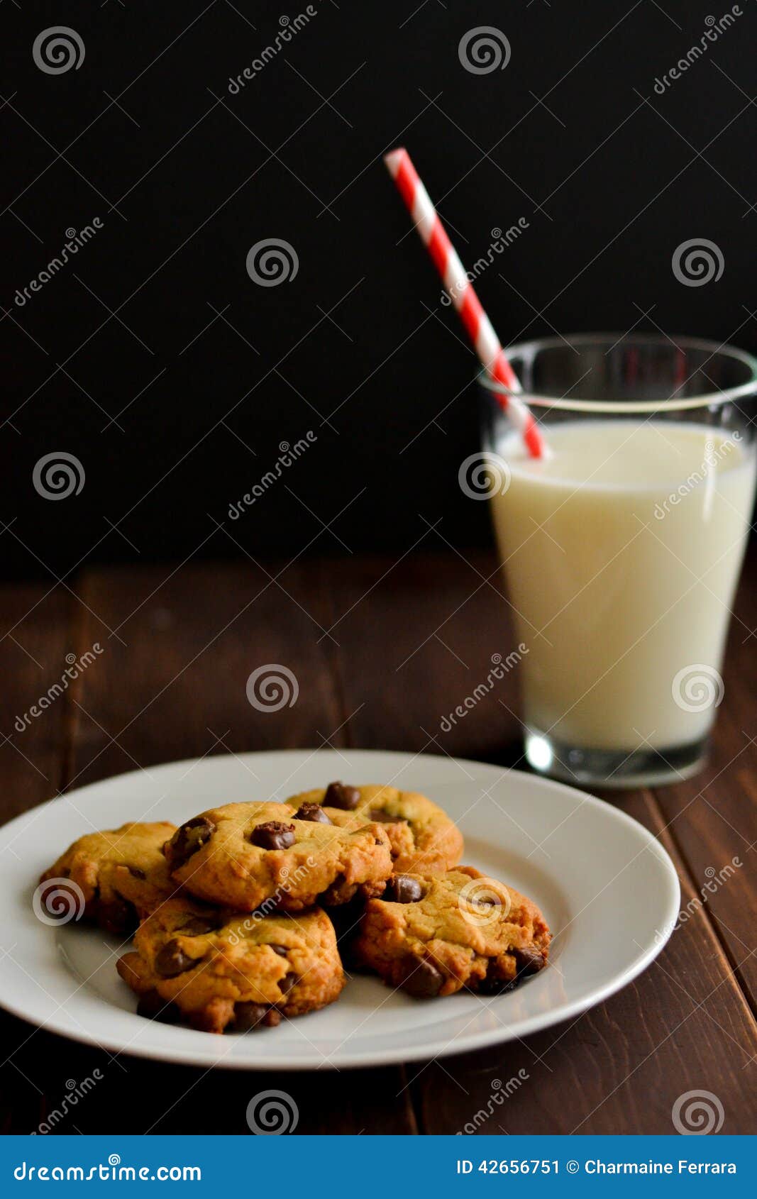 Milk and cookies stock image. Image of warm, cookie, chocolate - 42656751