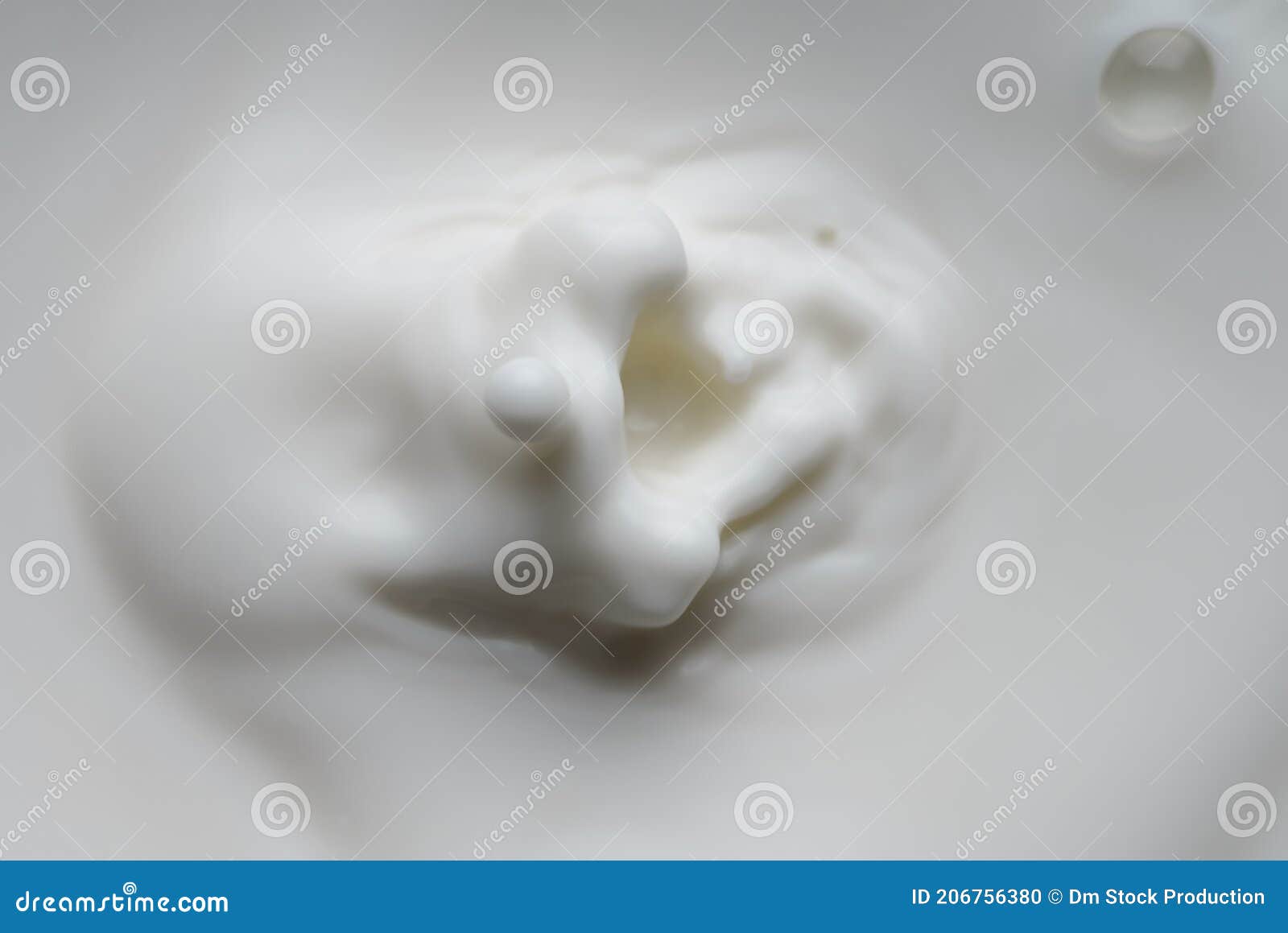 Milk or cream drop falls stock photo. Image of energy - 206756380