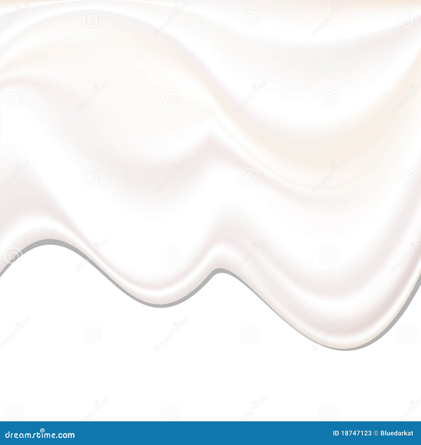 Milk Cream Wave Background stock illustration. Illustration of ...