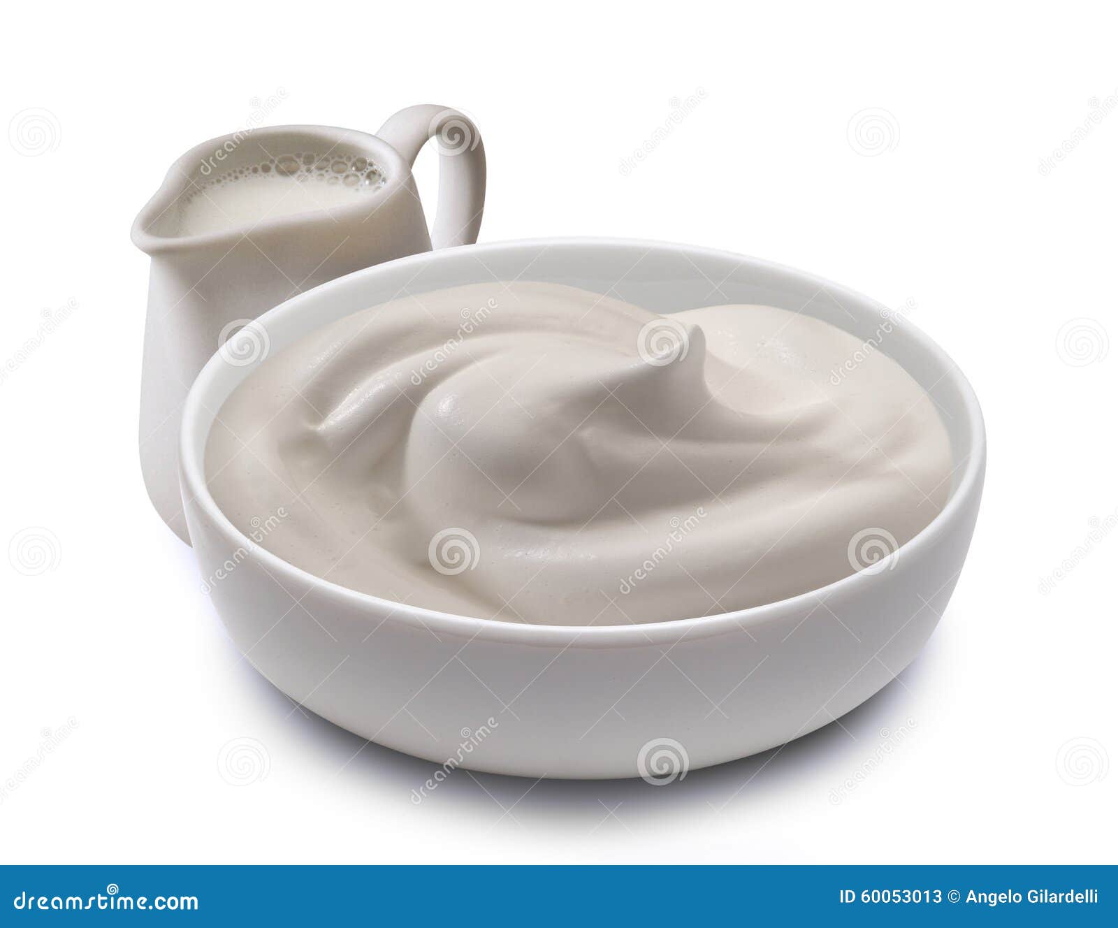 Milk cream stock image. Image of food, isolated, milk - 60053013