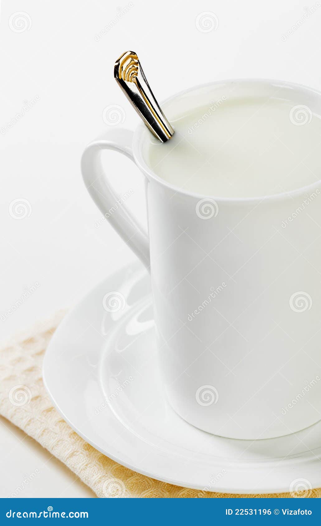 Milk in a cup stock photo. Image of cold, nutrient, full - 22531196