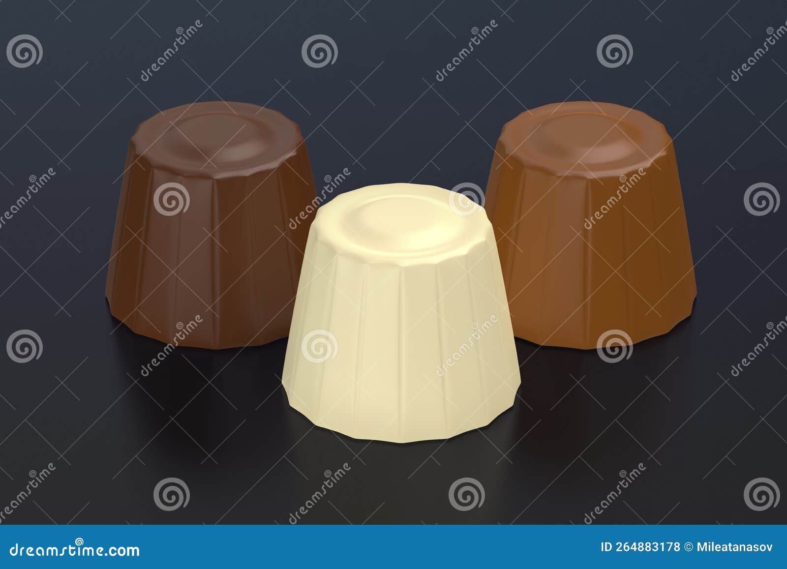 Chocolate Pralines Candies Icon Collection - Vector Outline ...