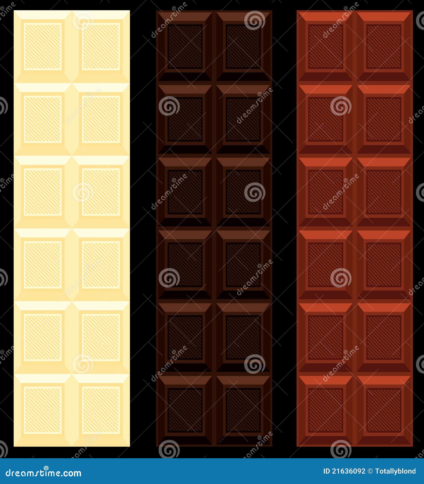 Chocolate Seamless Texture Vector Illustration | CartoonDealer.com ...