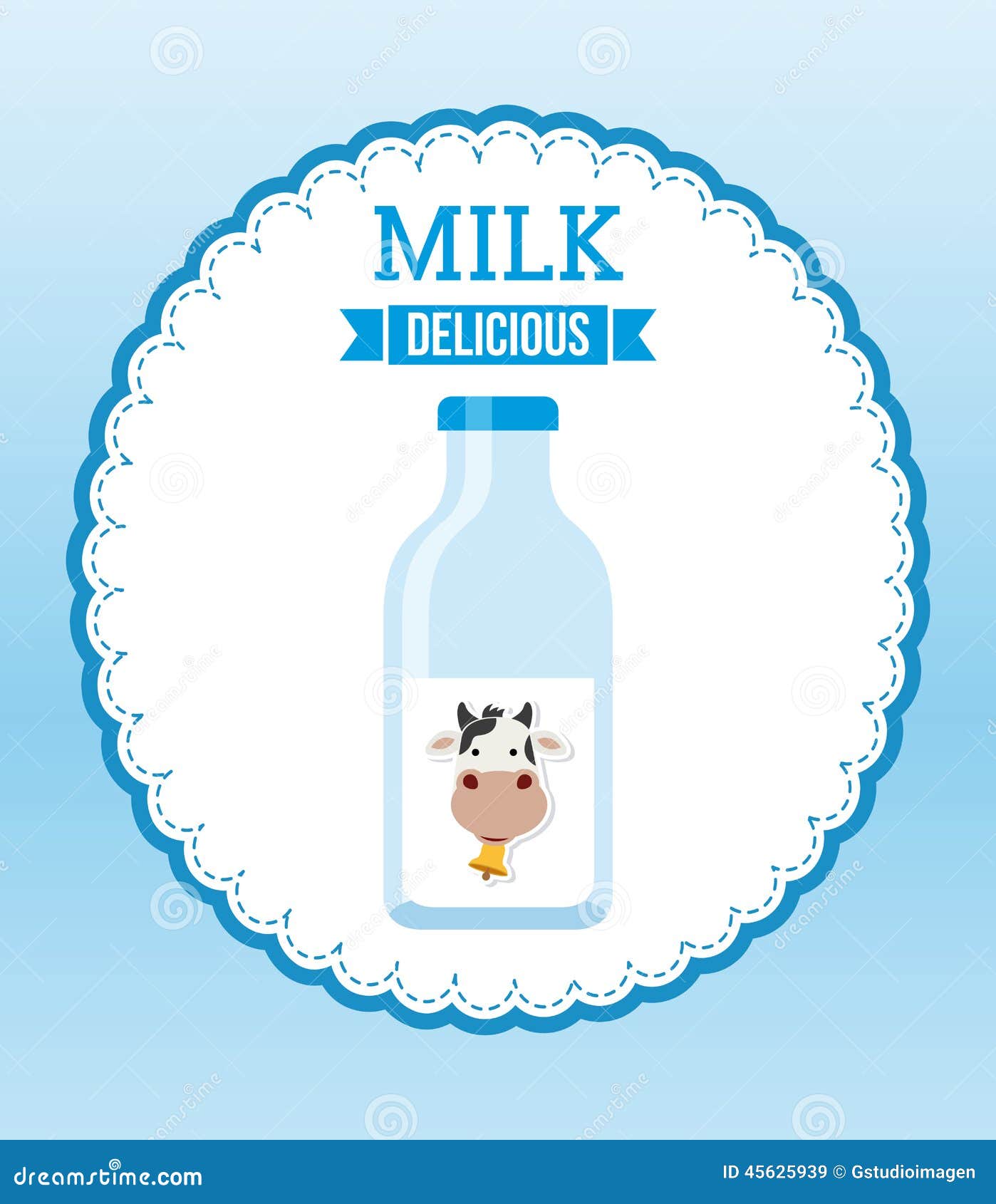 Milk design stock vector. Illustration of concept, circle - 45625939