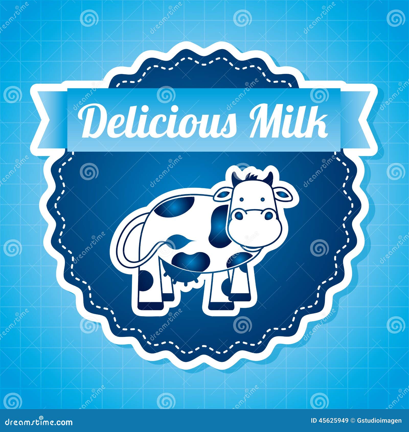 Milk design stock vector. Illustration of vector, healthy - 45625949