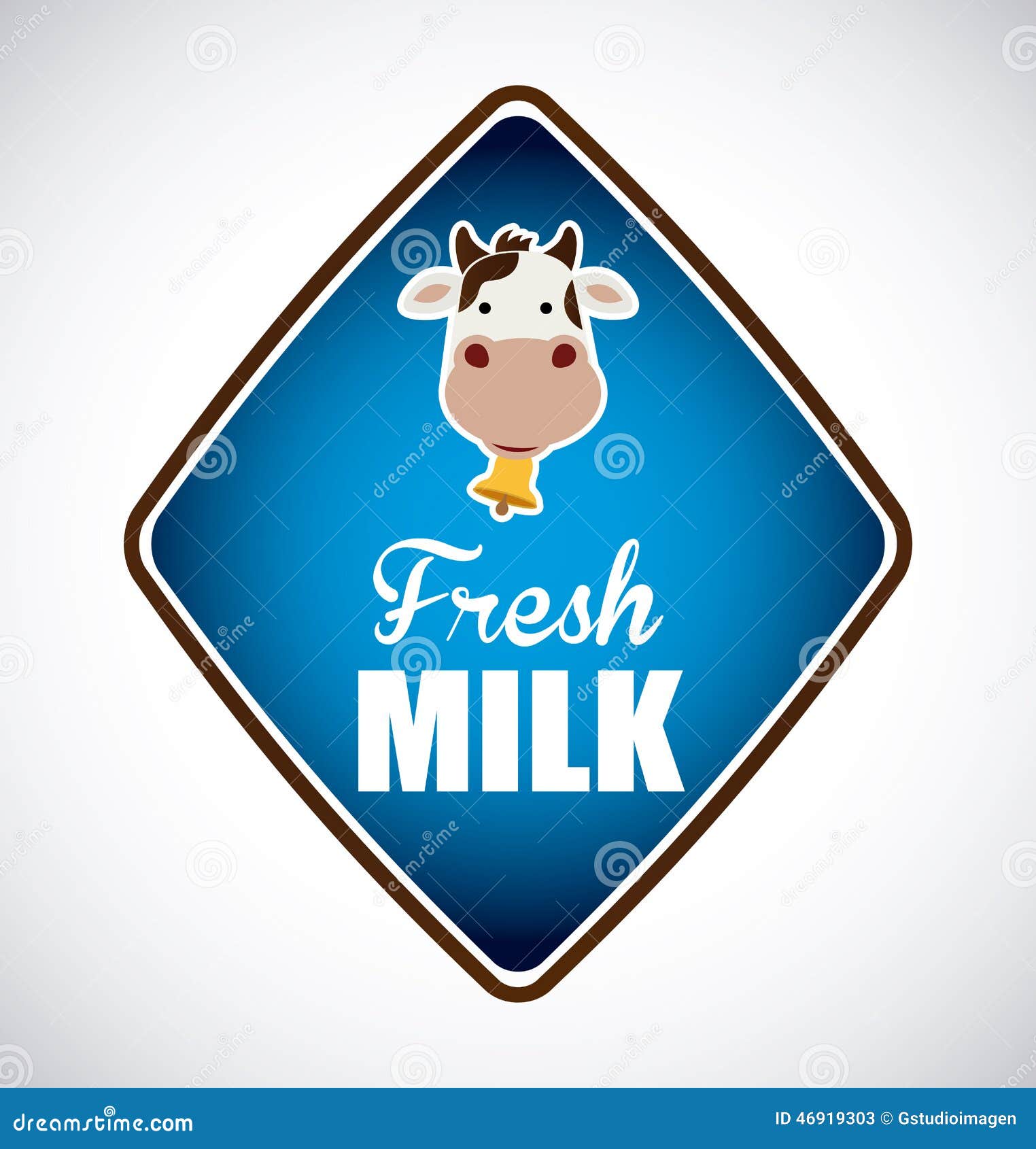Milk design stock vector. Illustration of sticker, lettering - 46919303