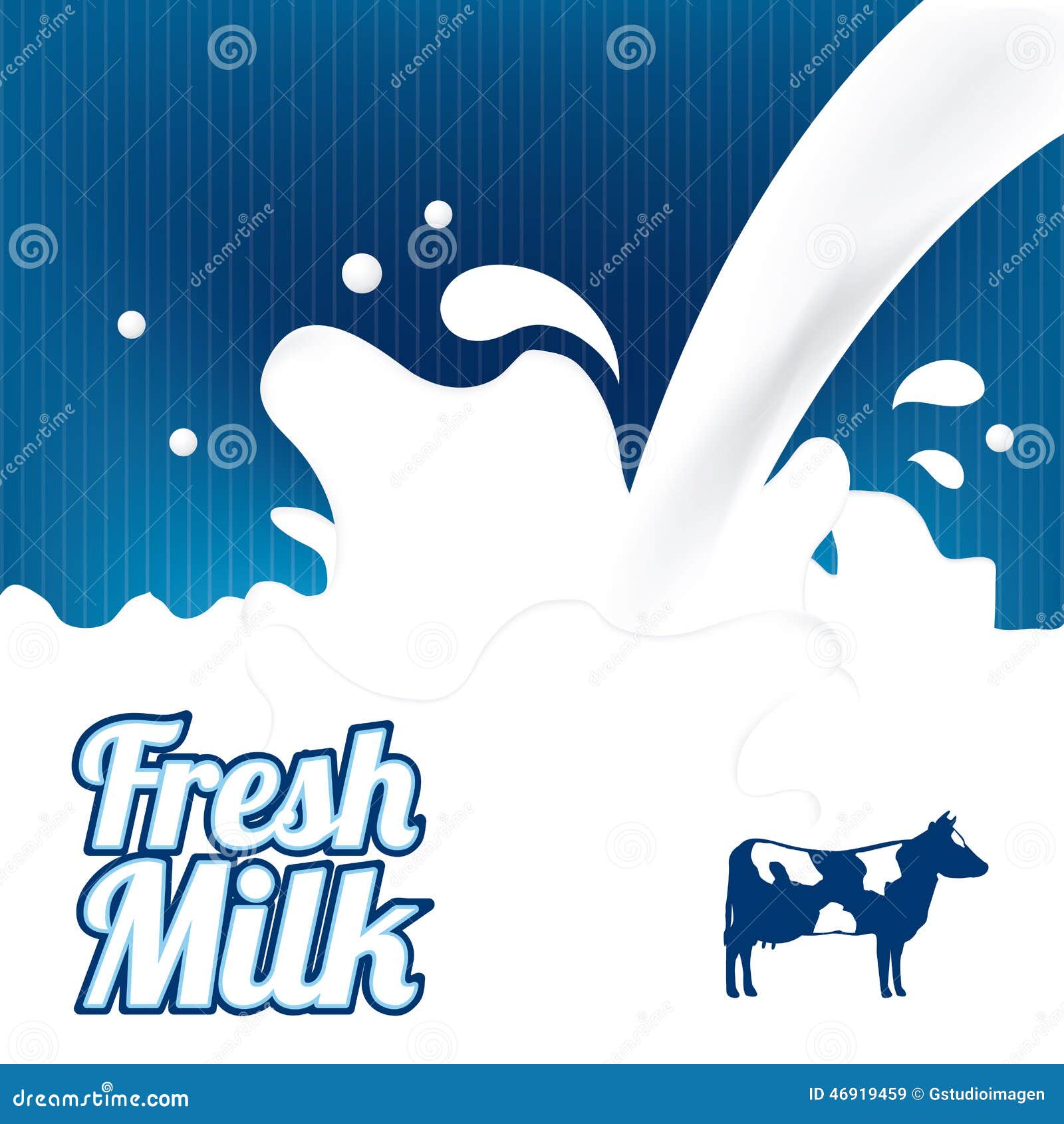 Milk design stock vector. Illustration of font, pouring - 46919459