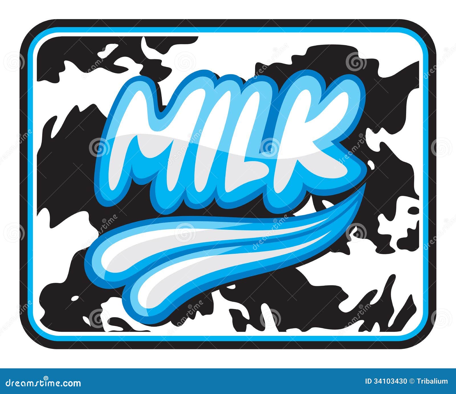 Milk stock vector. Illustration of isolated, baby, abstract - 34103430