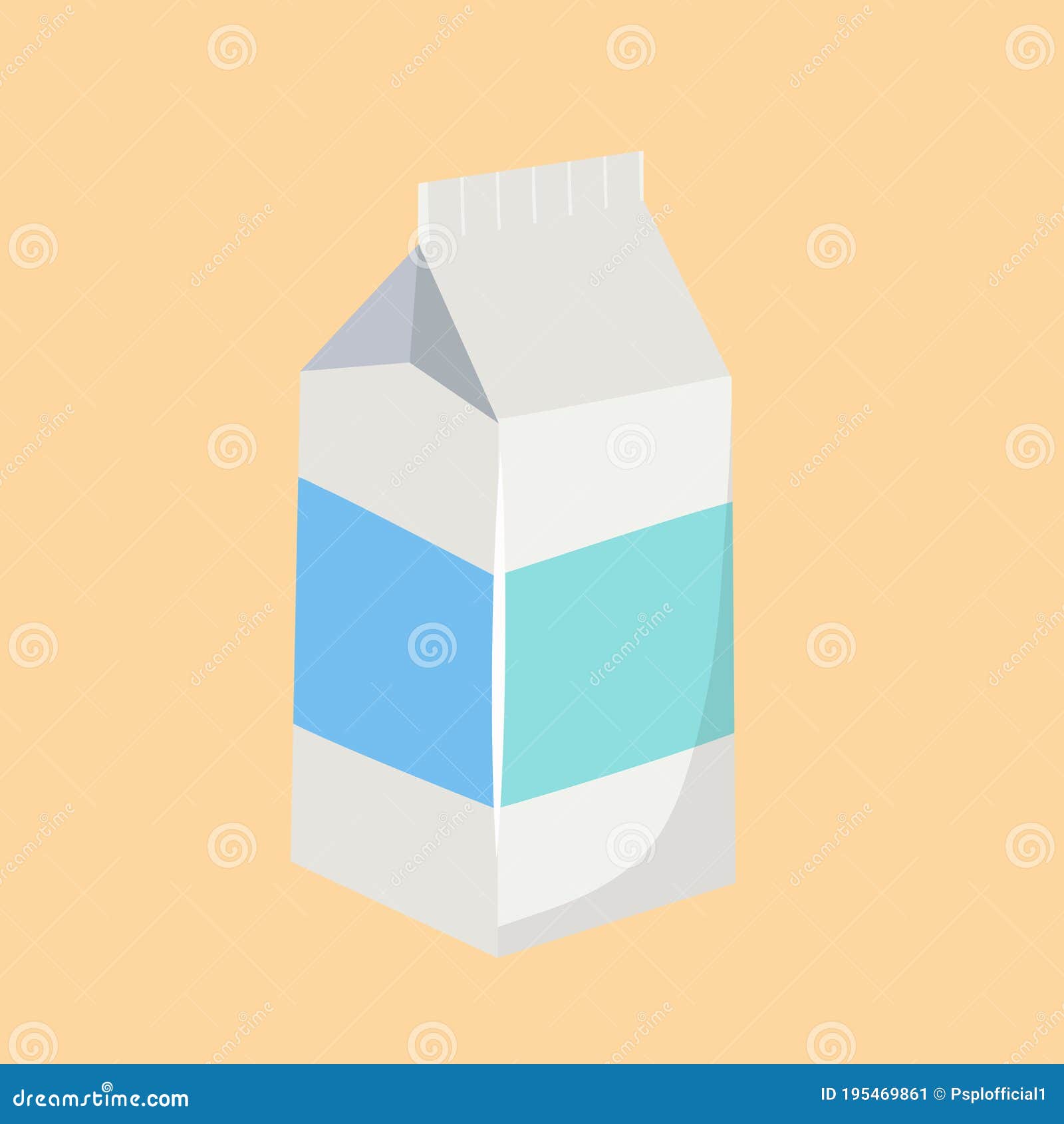 Milk Design Vector Flat Objects Illustration Stock Vector ...