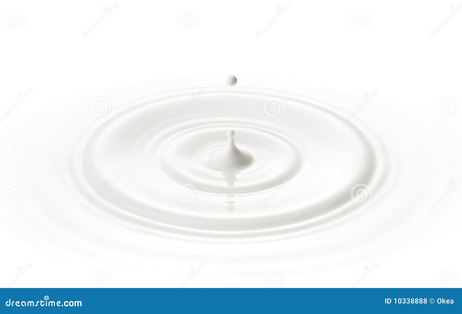 Drop Of Milk - Milk Droplet Falling On White Liquid And Creating Splash ...