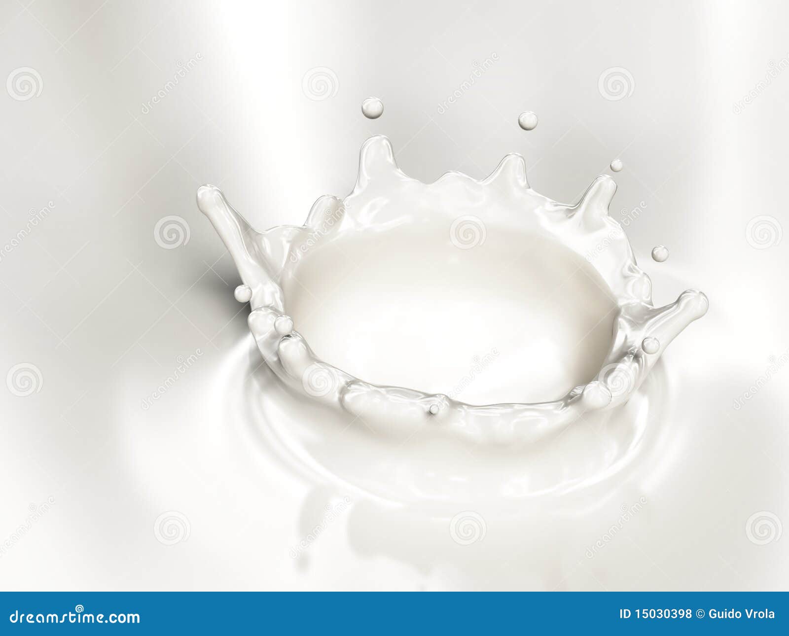 A milk drop stock illustration. Illustration of melted - 15030398