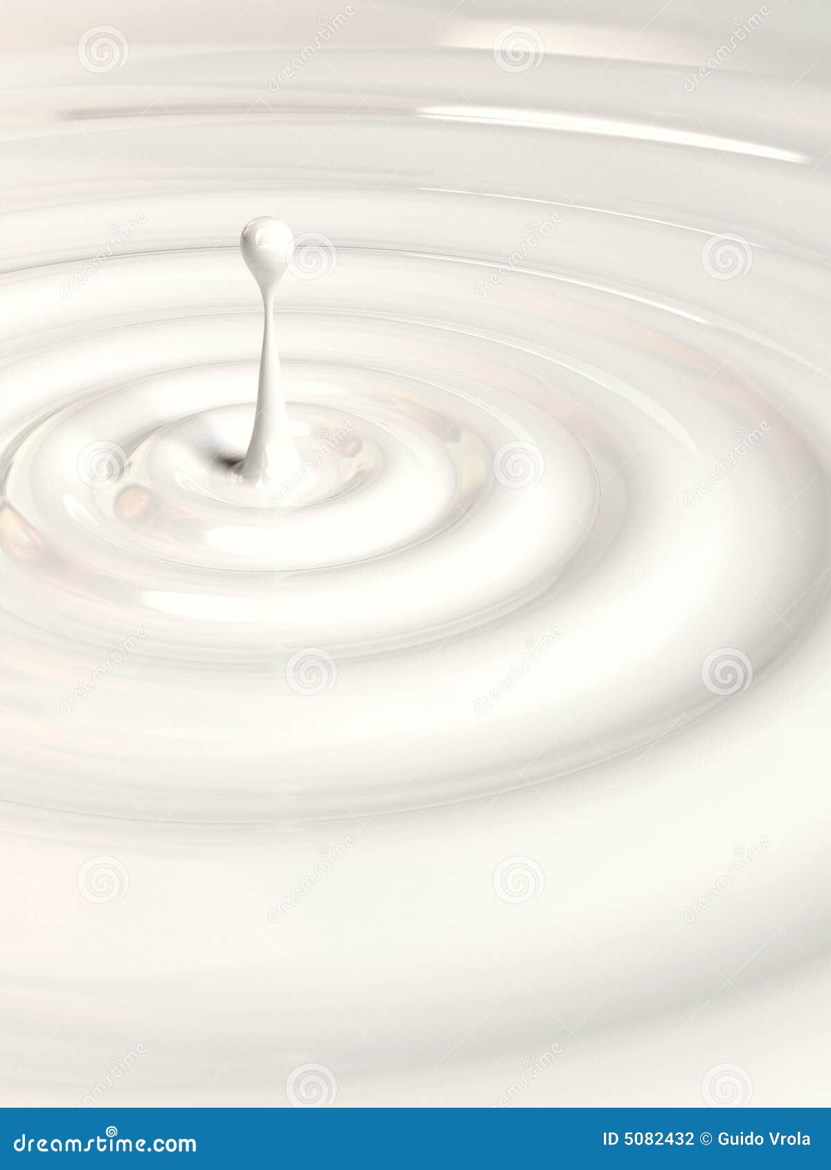 Milk drop stock illustration. Illustration of shake, milkshake - 5082432