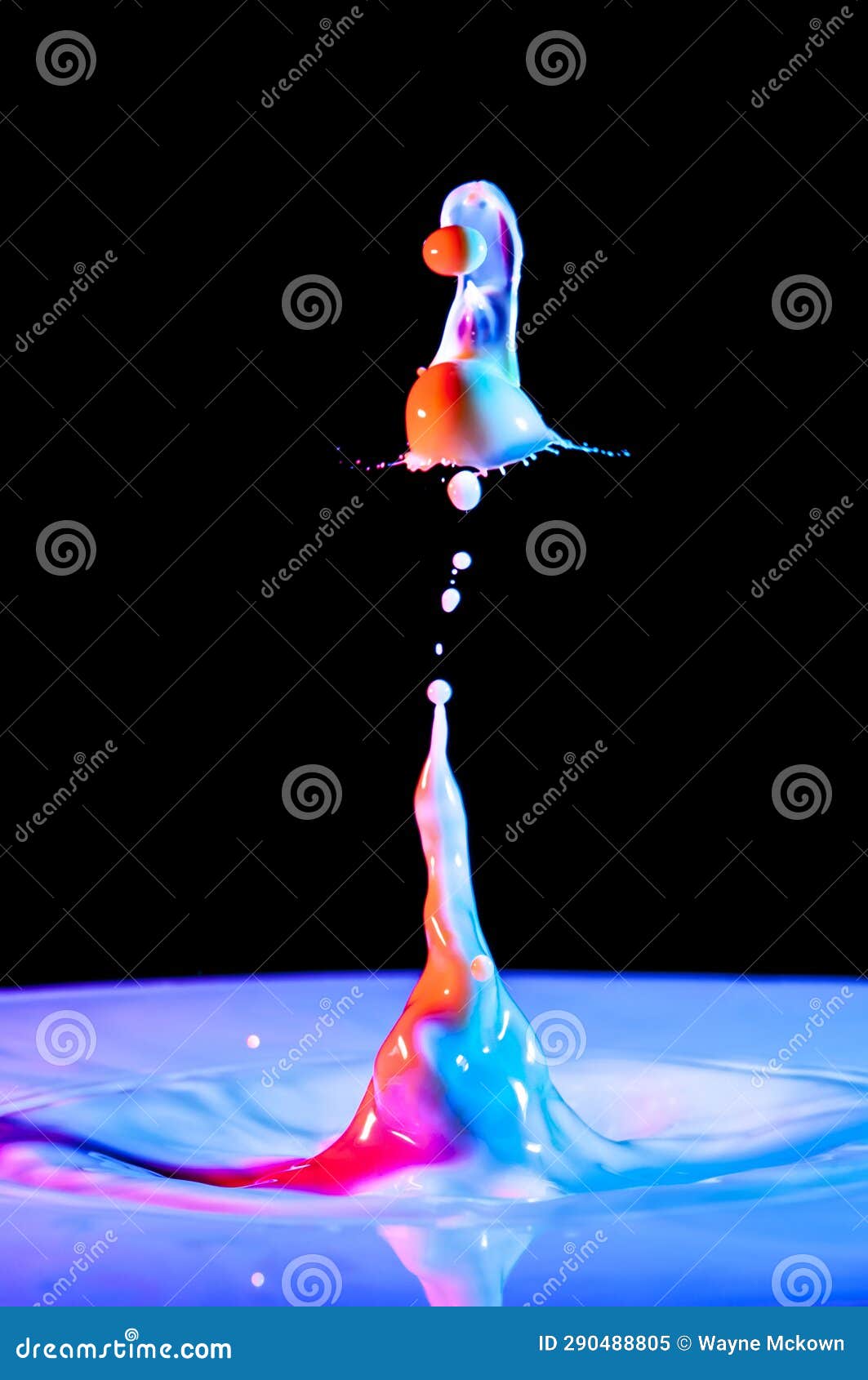 Milk drop stock image. Image of fresh, transparent, splash - 290488805